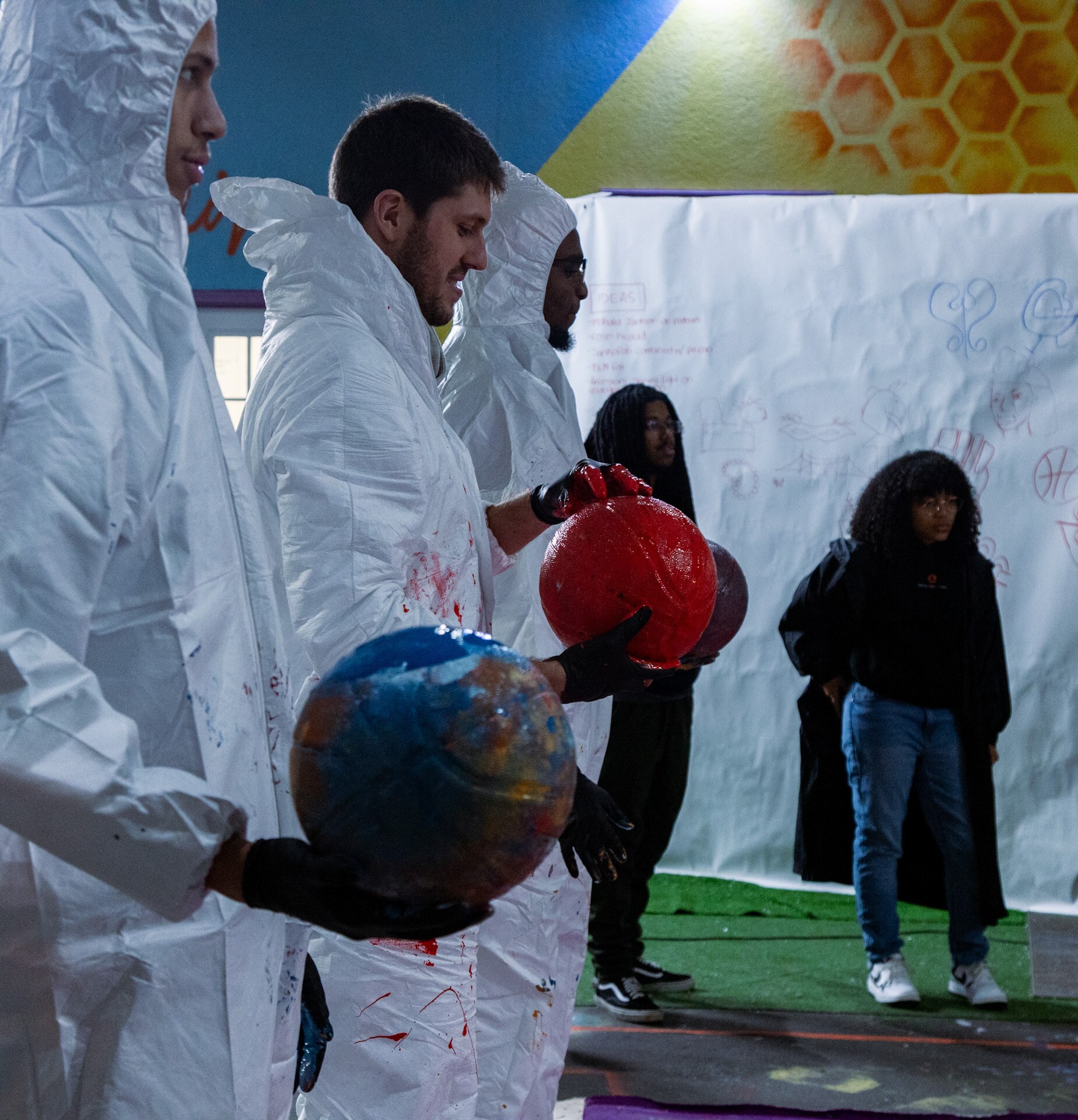 Pelicans players collaborate with artist BMike and Eternal Seeds to ...