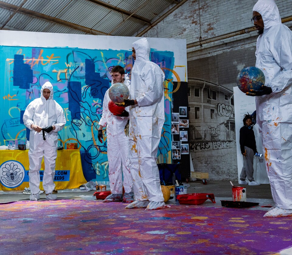 Pelicans players collaborate with artist BMike and Eternal Seeds to ...