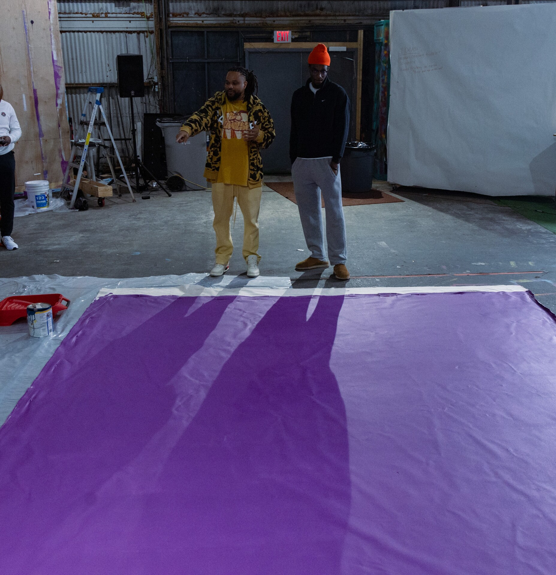 Photos: Pelicans players help create Black History Month basketball ...