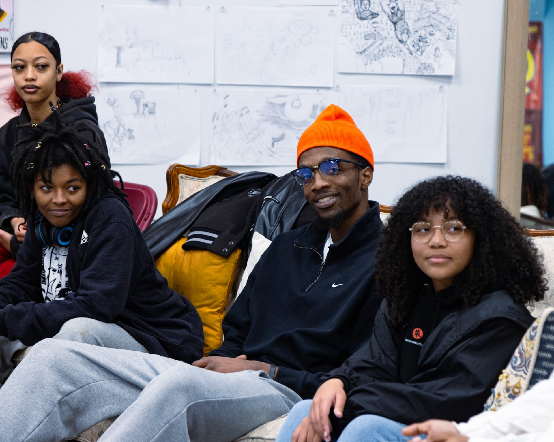 Photos: Pelicans players help create Black History Month basketball ...