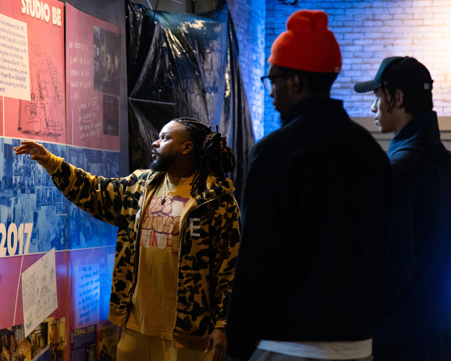 Pelicans players collaborate with artist BMike and Eternal Seeds to ...