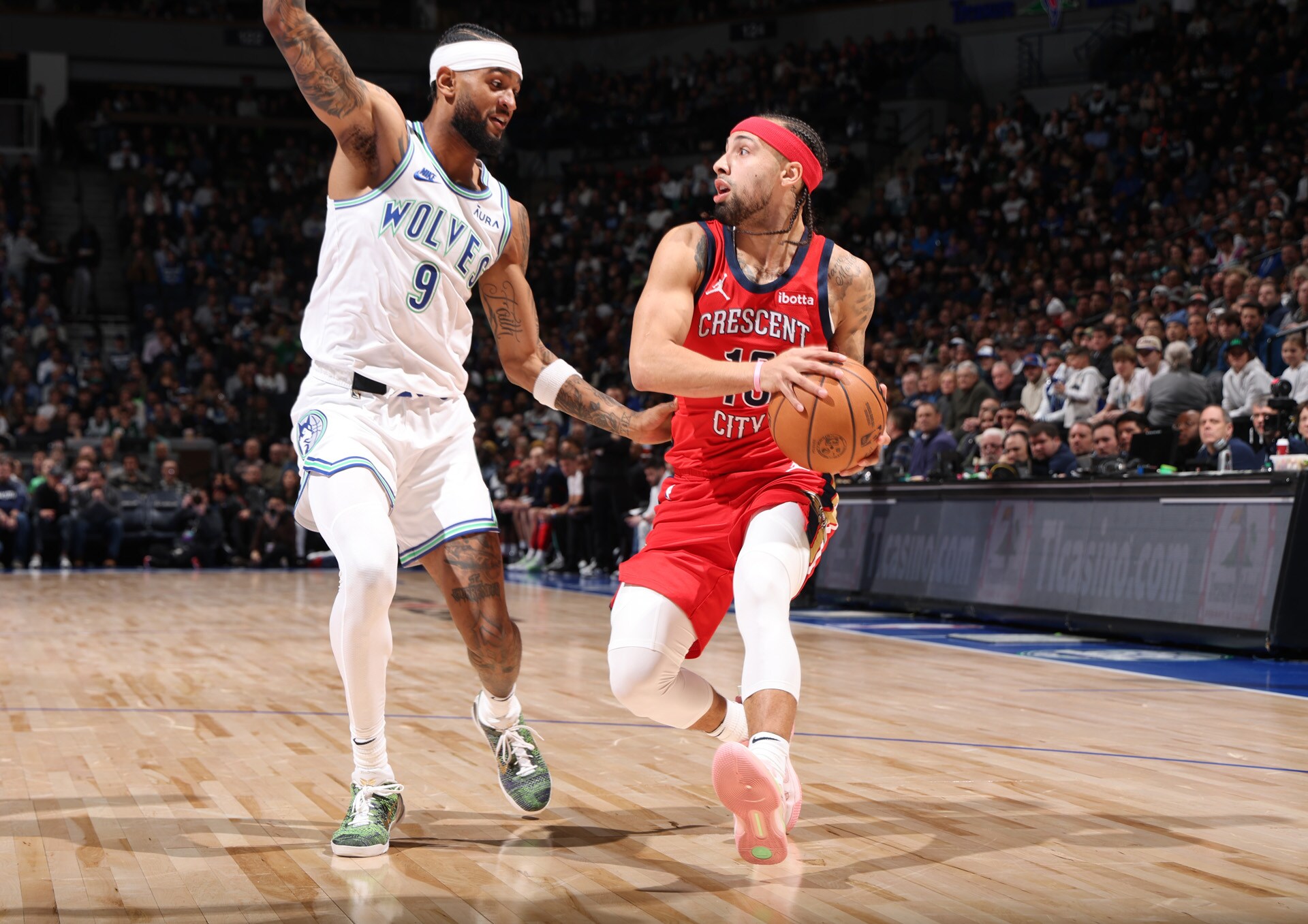 Photos: Pelicans at Timberwolves | Game Action 1/3/24 Photo Gallery ...