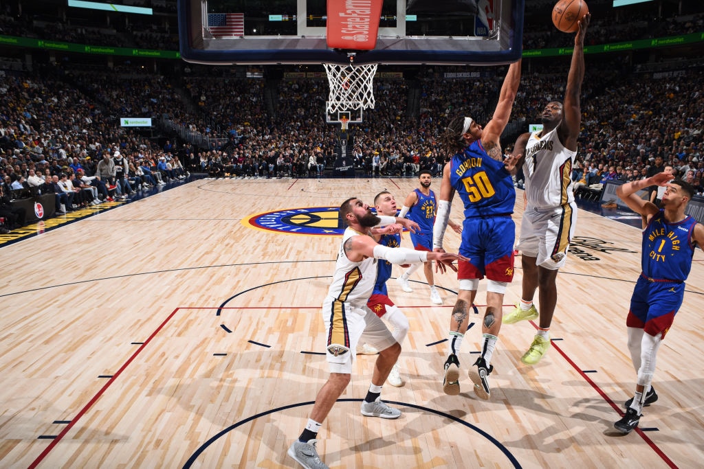 Photos: Pelicans at Nuggets | Game Action 1/12/2024 Photo Gallery | NBA.com