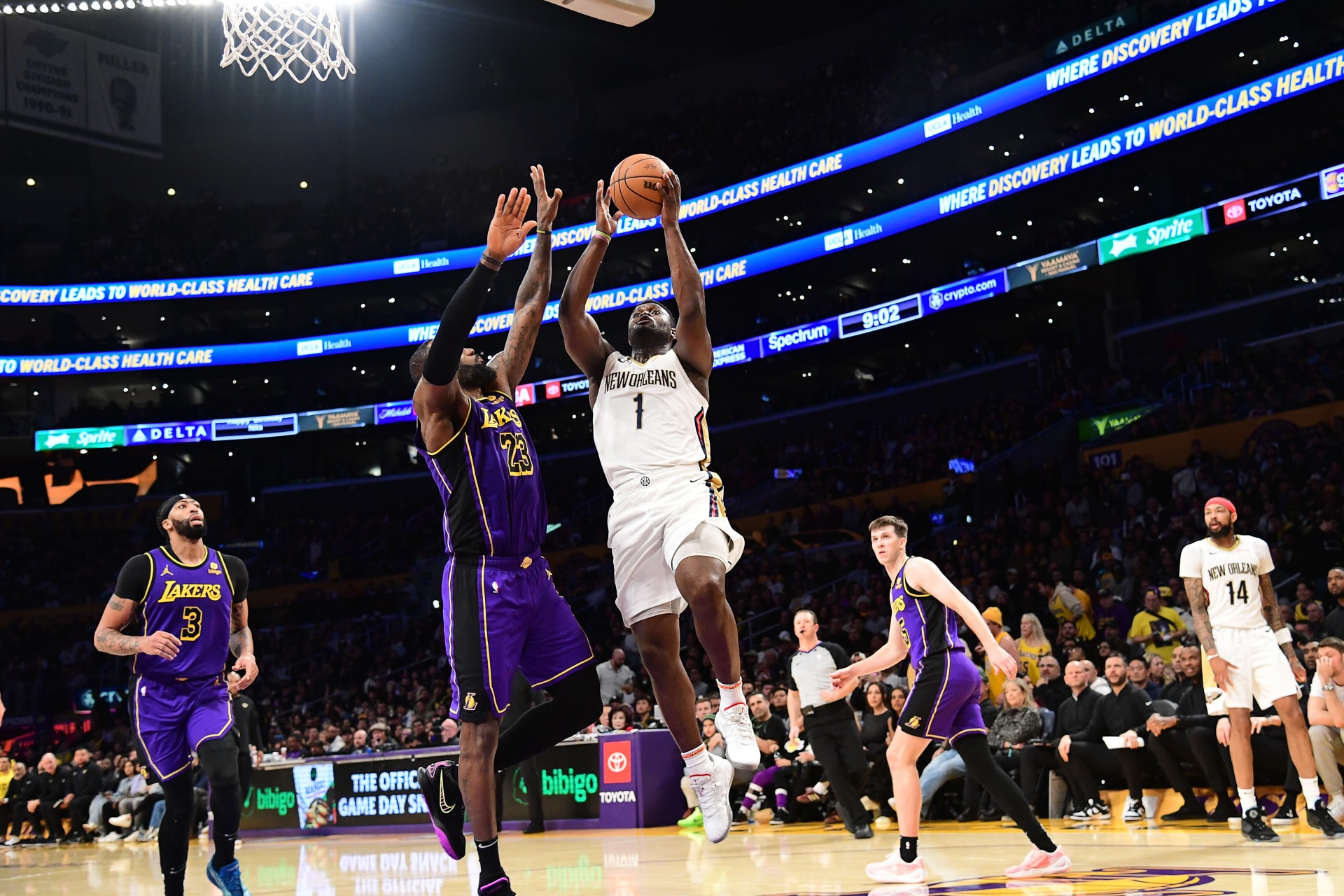 Photos: Pelicans at Lakers | Game Action 2/9/2024 Photo Gallery | NBA.com