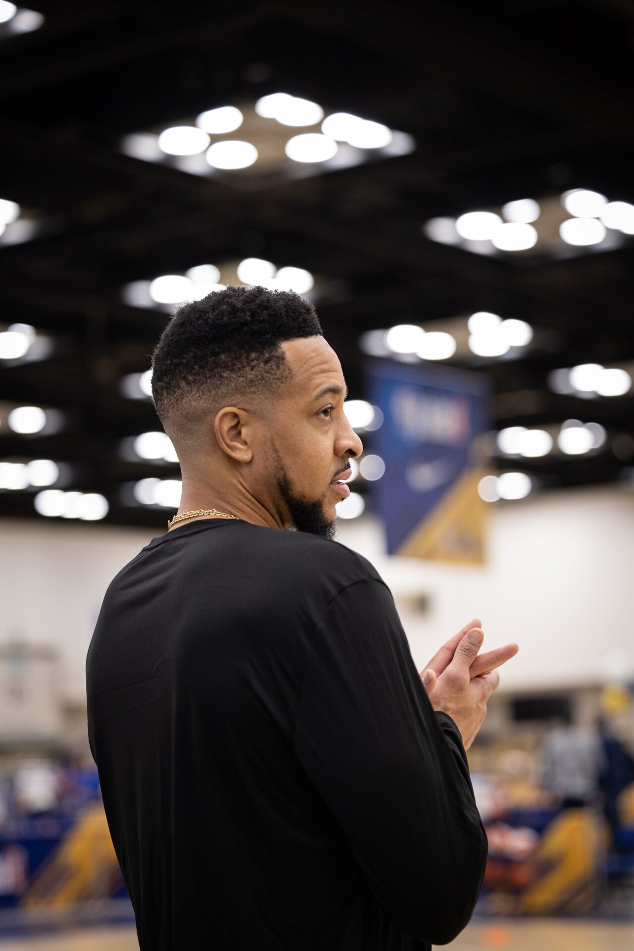Photos: CJ McCollum at Jr. NBA Day | 2024 All-Star Weekend Photo ...