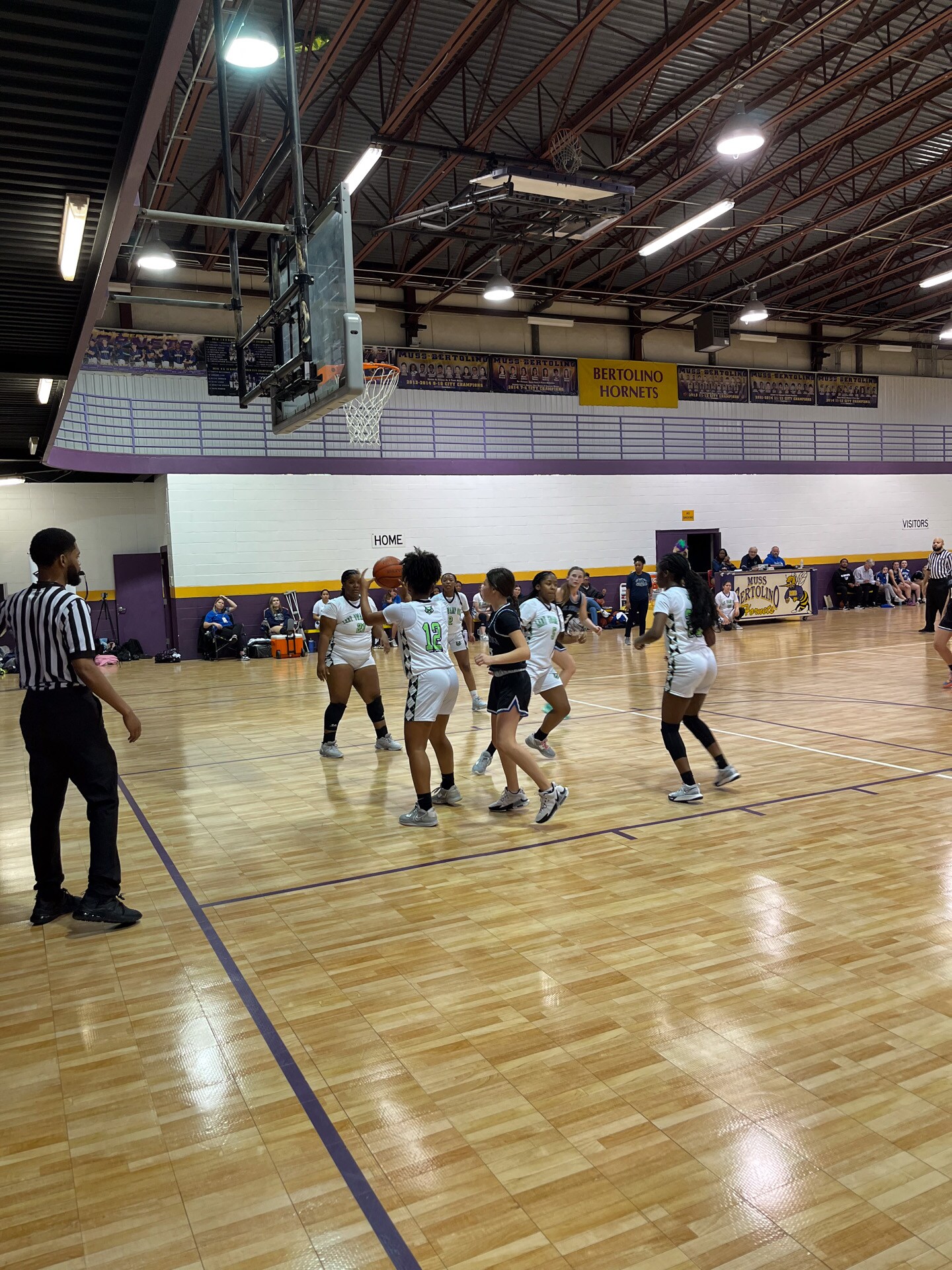 Photos: Pelicans host High School Girls Basketball Shootaround and Game ...