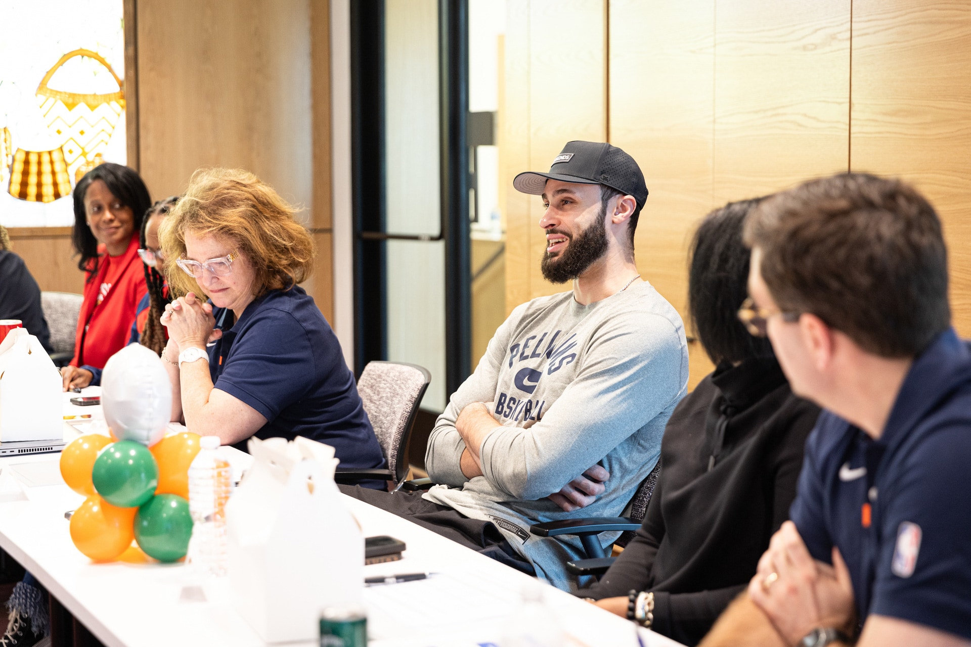 Photos: Larry Nance Jr. hosts Zero Hunger Challenge Pitch Day | New ...