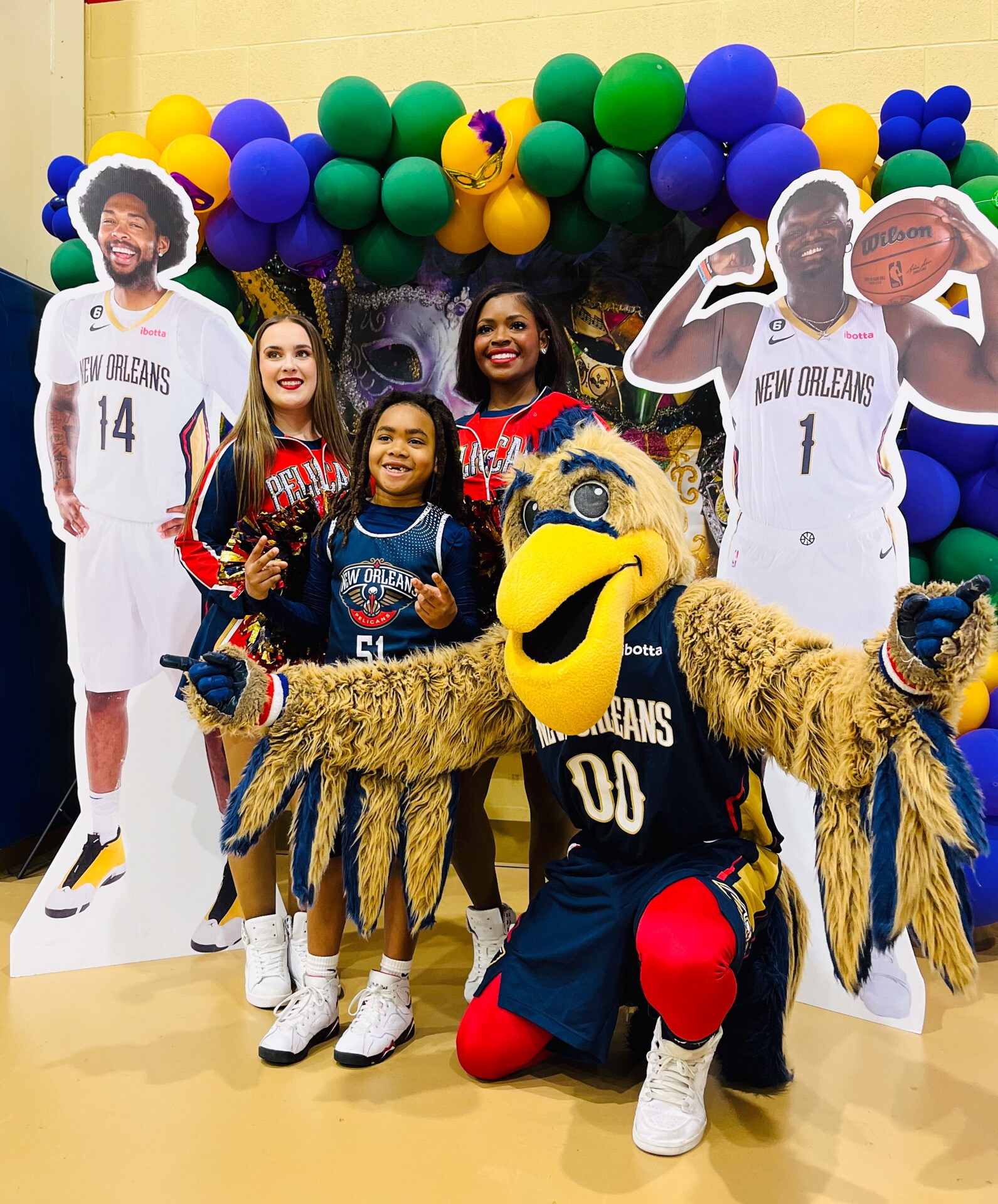 Photos: Pelicans host Jr. Pelicans League Tip Off Celebrations at St ...