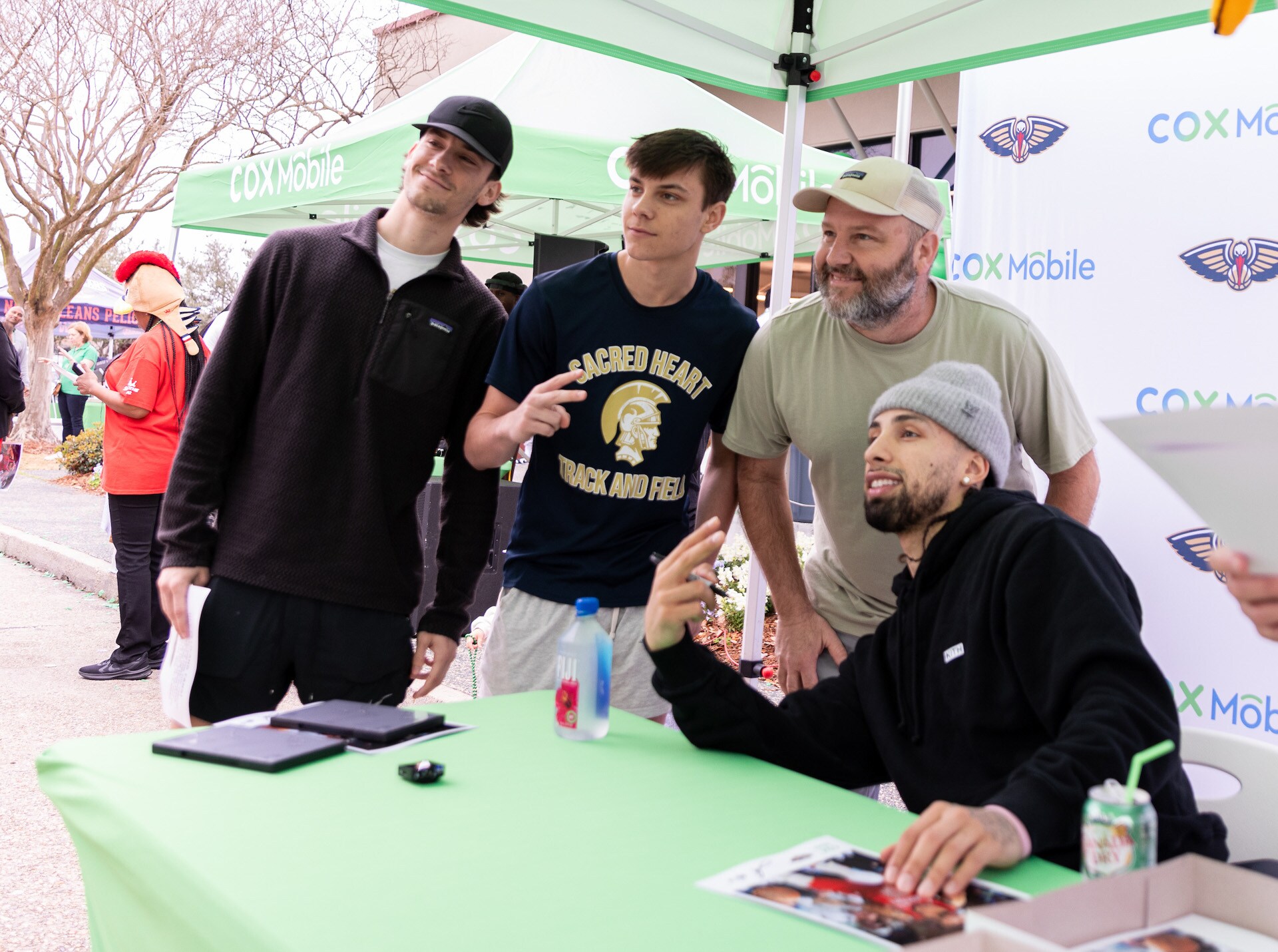 Photos: Jose Alvarado joins opening of Cox Mobile Store Photo Gallery ...