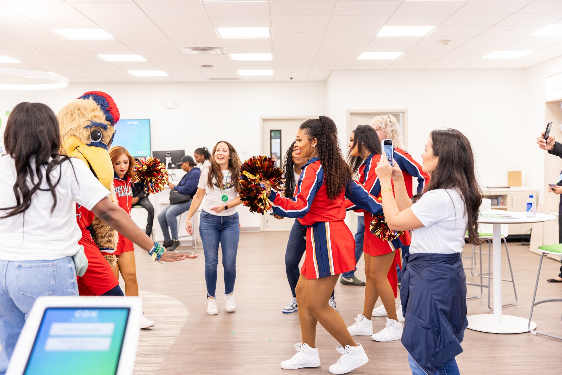 Photos: Jose Alvarado joins opening of Cox Mobile Store Photo Gallery ...