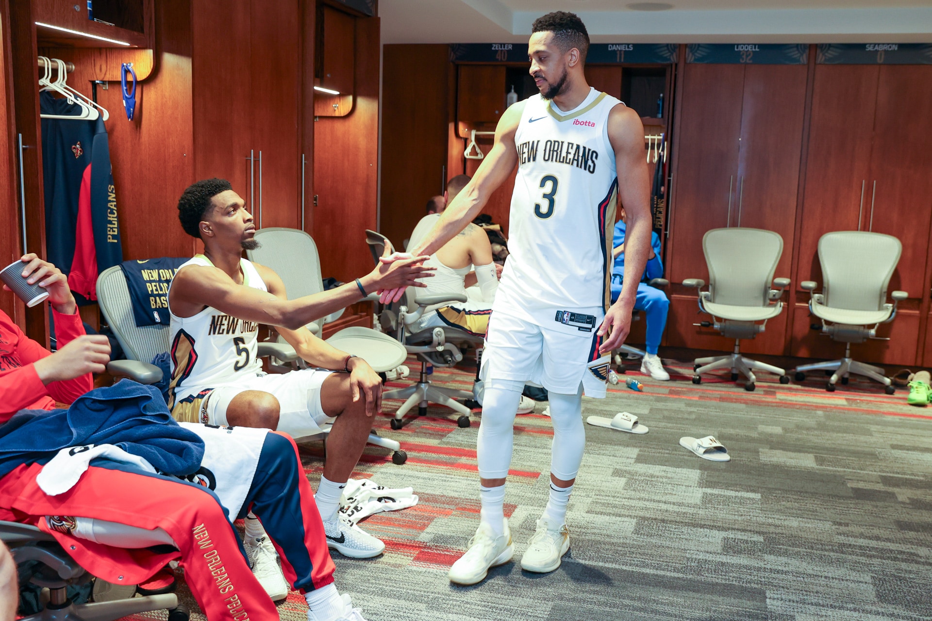Photos: Pelicans vs. Bucks | Locker Room, Postgame Reactions 3/28/24 ...