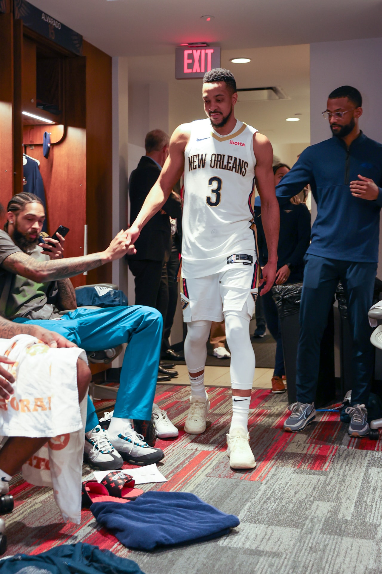 Photos: Pelicans vs. Bucks | Locker Room, Postgame Reactions 3/28/24 ...