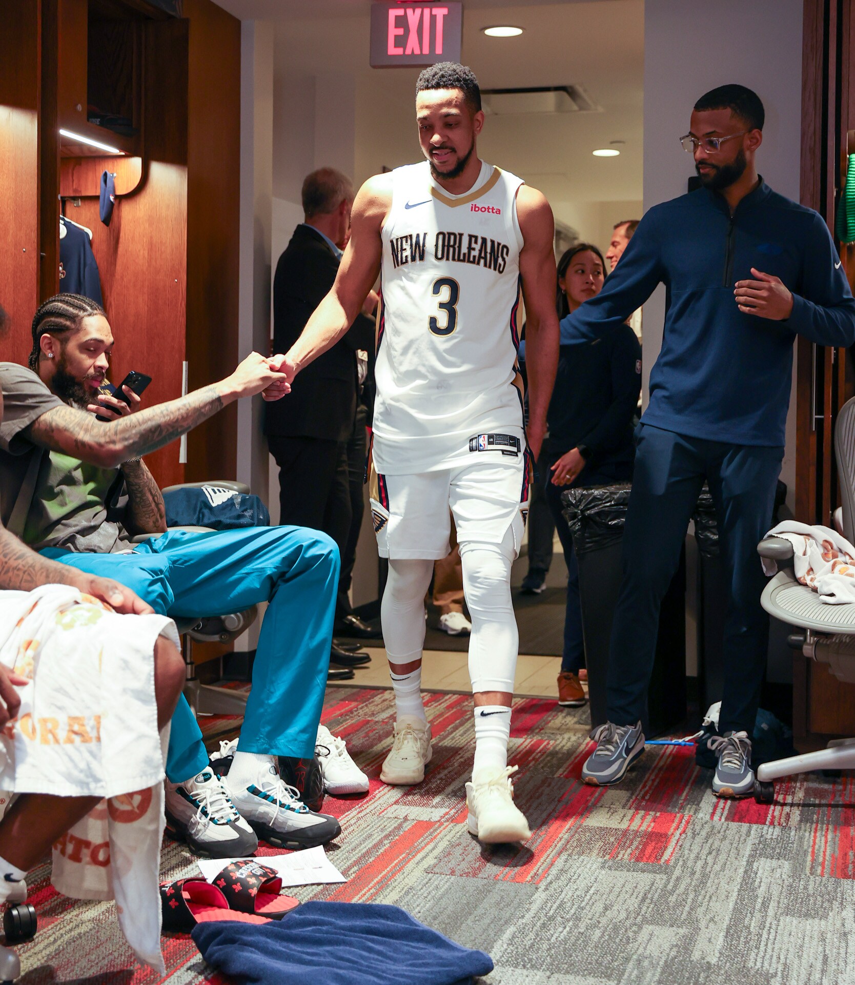 Photos: Pelicans vs. Bucks | Locker Room, Postgame Reactions 3/28/24 ...
