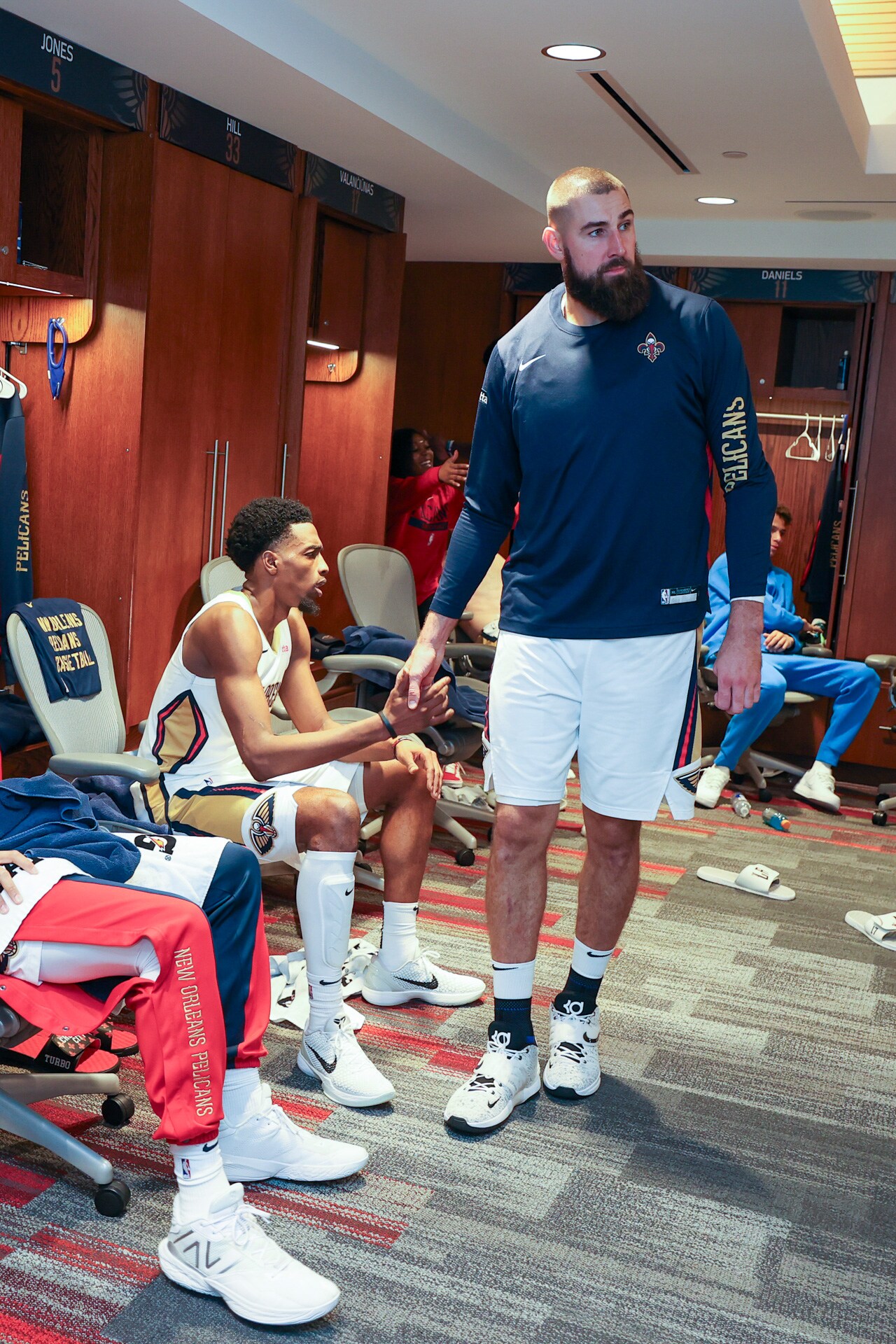 Photos: Pelicans vs. Bucks | Locker Room, Postgame Reactions 3/28/24 ...