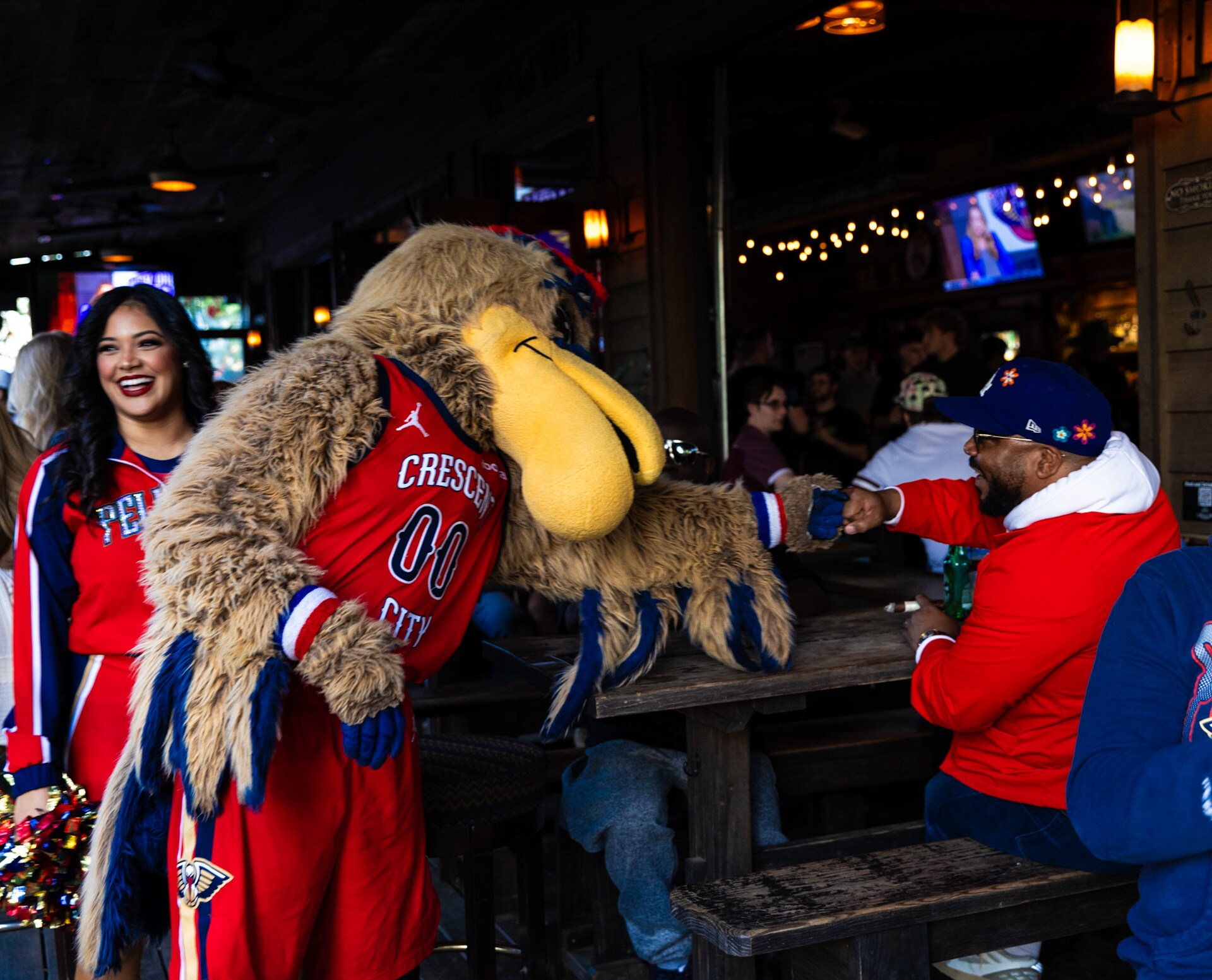 Photos: Pelicans, New Amsterdam Vodka host Watch Party at Wrong Iron ...