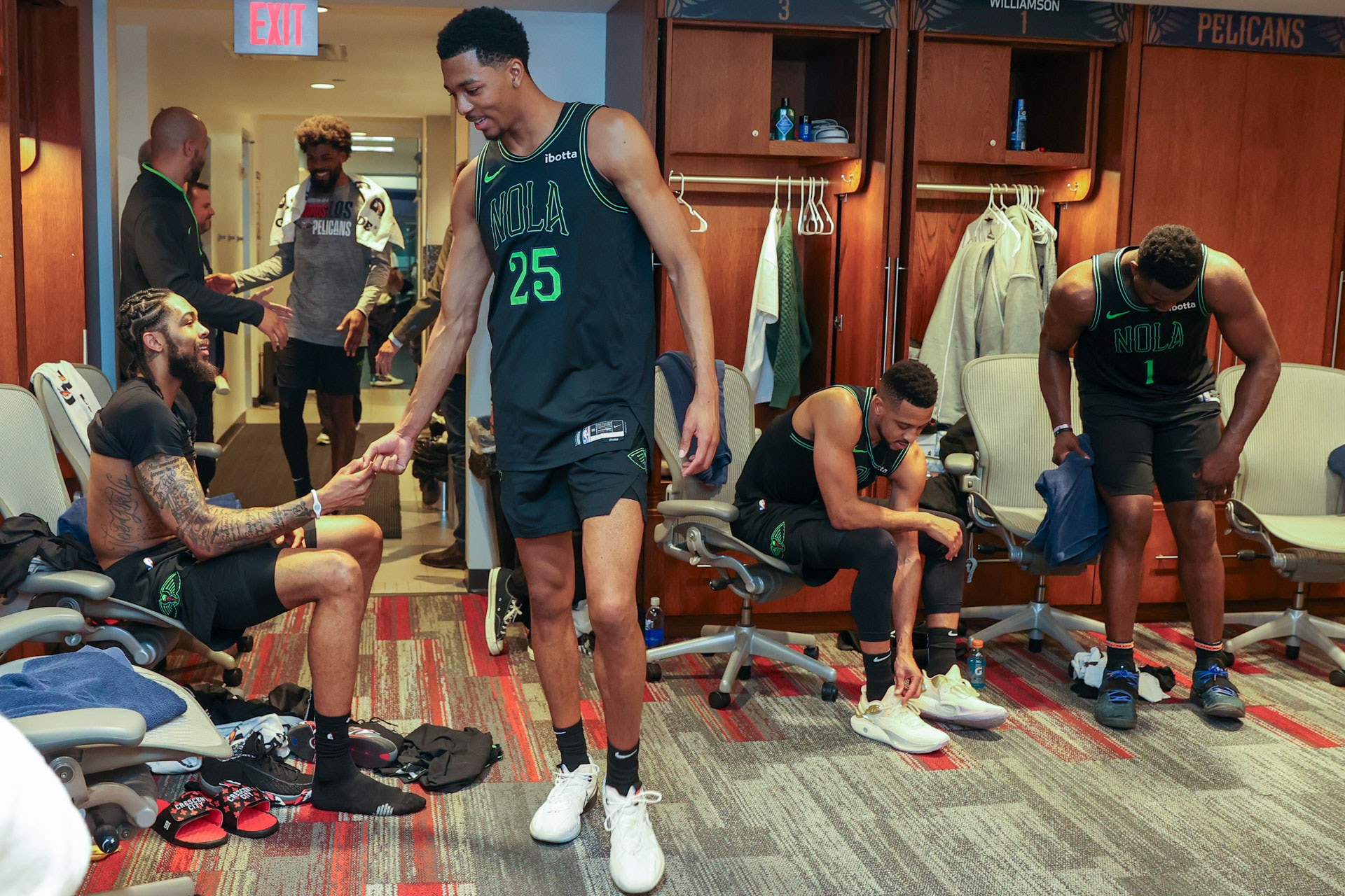 Photos: Pelicans vs. Clippers | Locker Room, Postgame Reactions 3/15/24 Photo Gallery | NBA.com