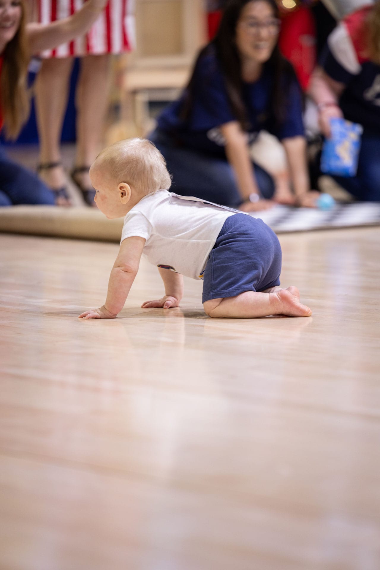 Photos: Baby Crawl Race 2024 | Pelicans vs. Celtics Entertainment 3/30 ...