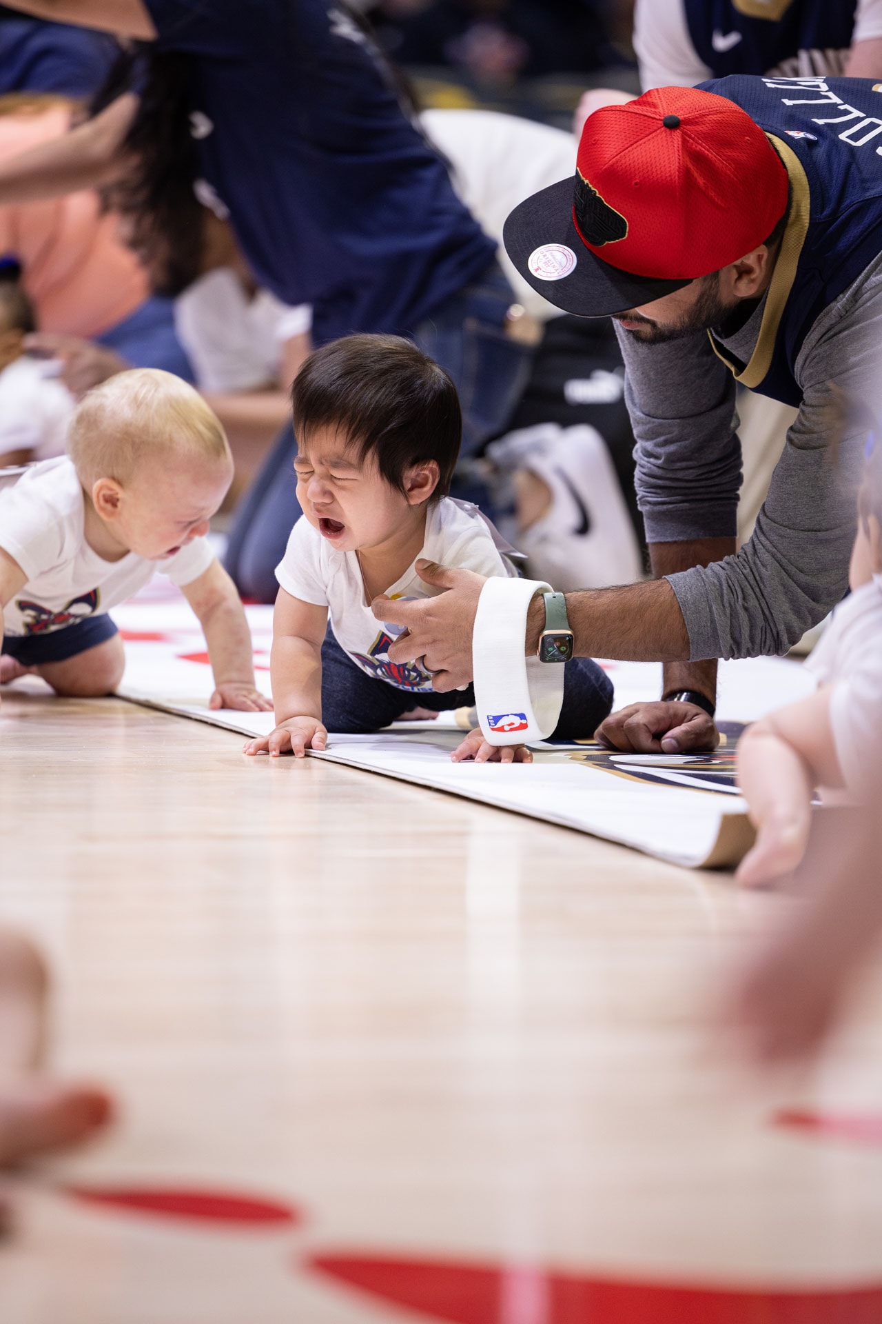 Photos: Baby Crawl Race 2024 | Pelicans vs. Celtics Entertainment 3/30 ...