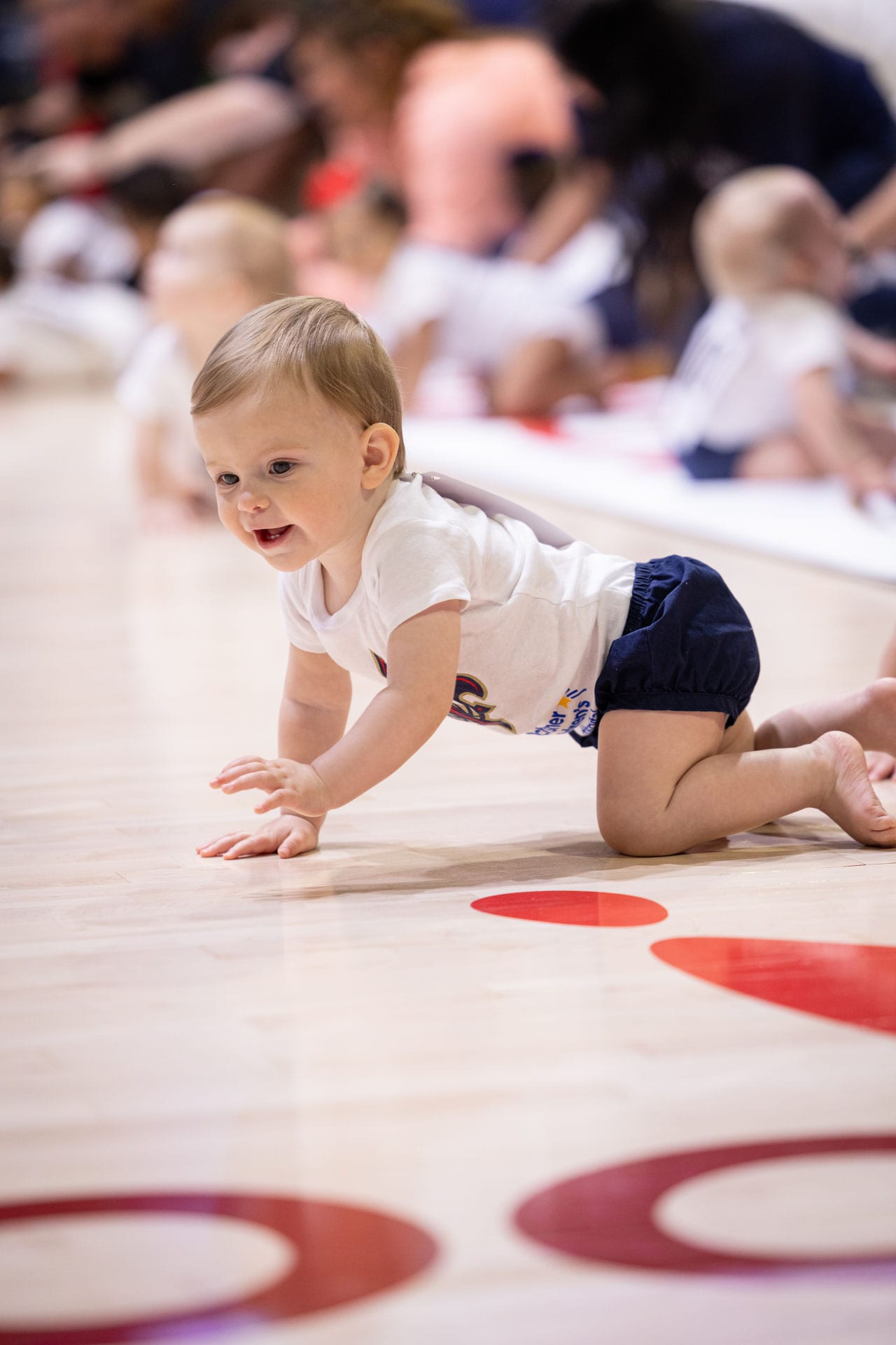 Photos: Baby Crawl Race 2024 | Pelicans vs. Celtics Entertainment 3/30 ...