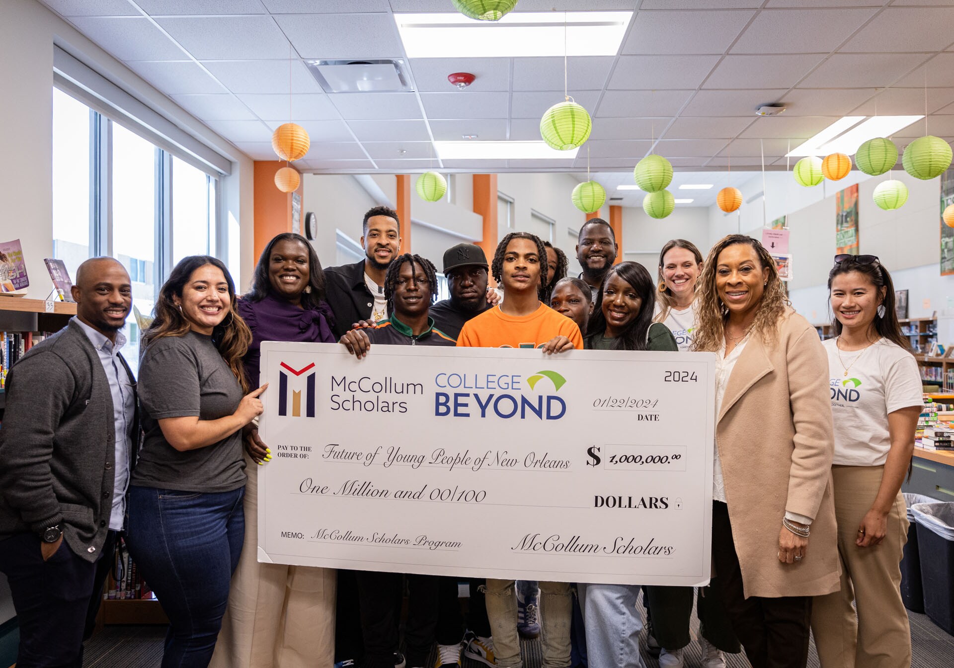 New Orleans Pelicans CJ McCollum, College Beyond announce 11 McCollum ...