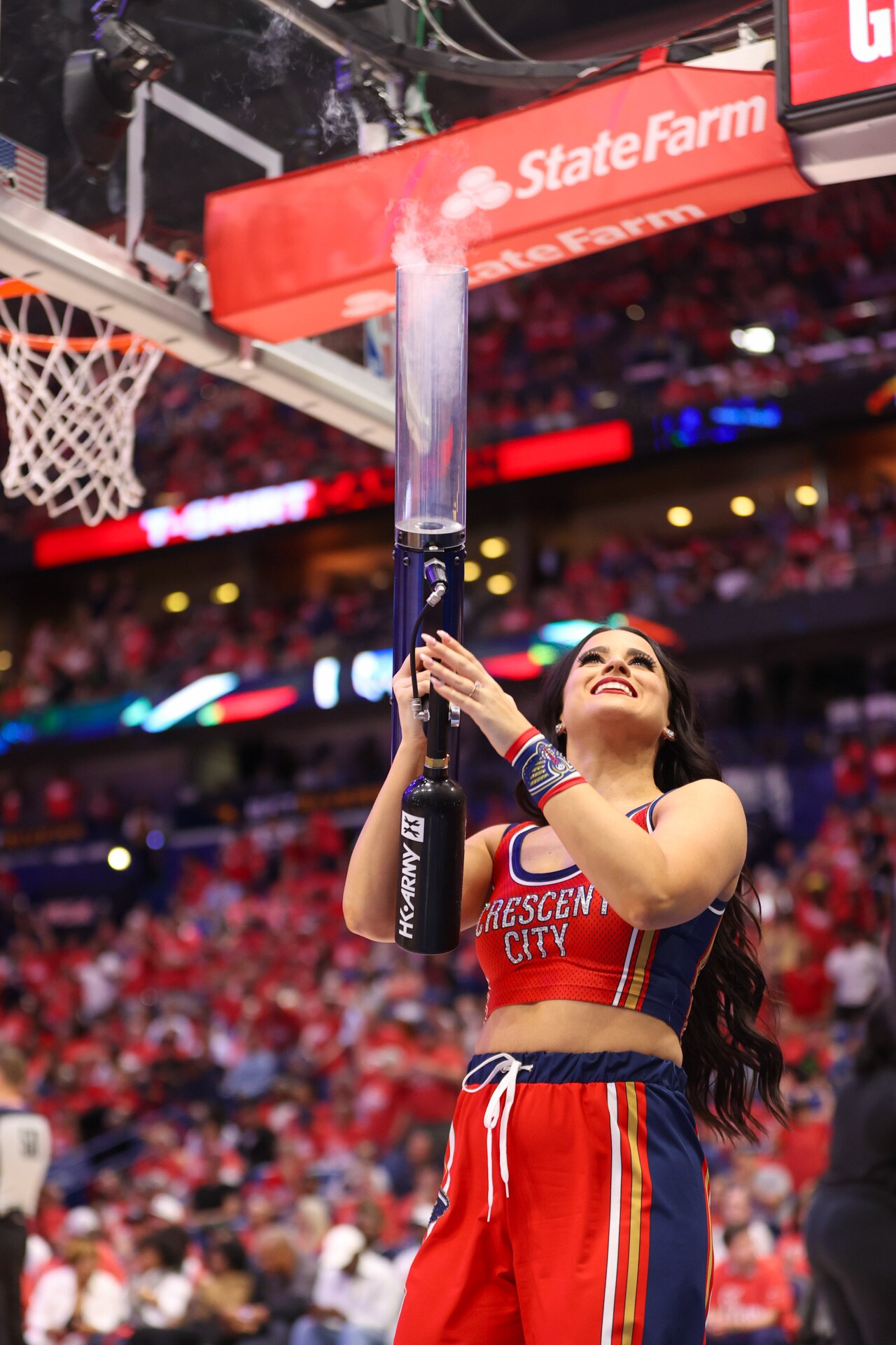 Photos: Pelicans vs. Thunder Game 3 Fans and Entertainment | 2024 NBA Playoffs | New Orleans ...