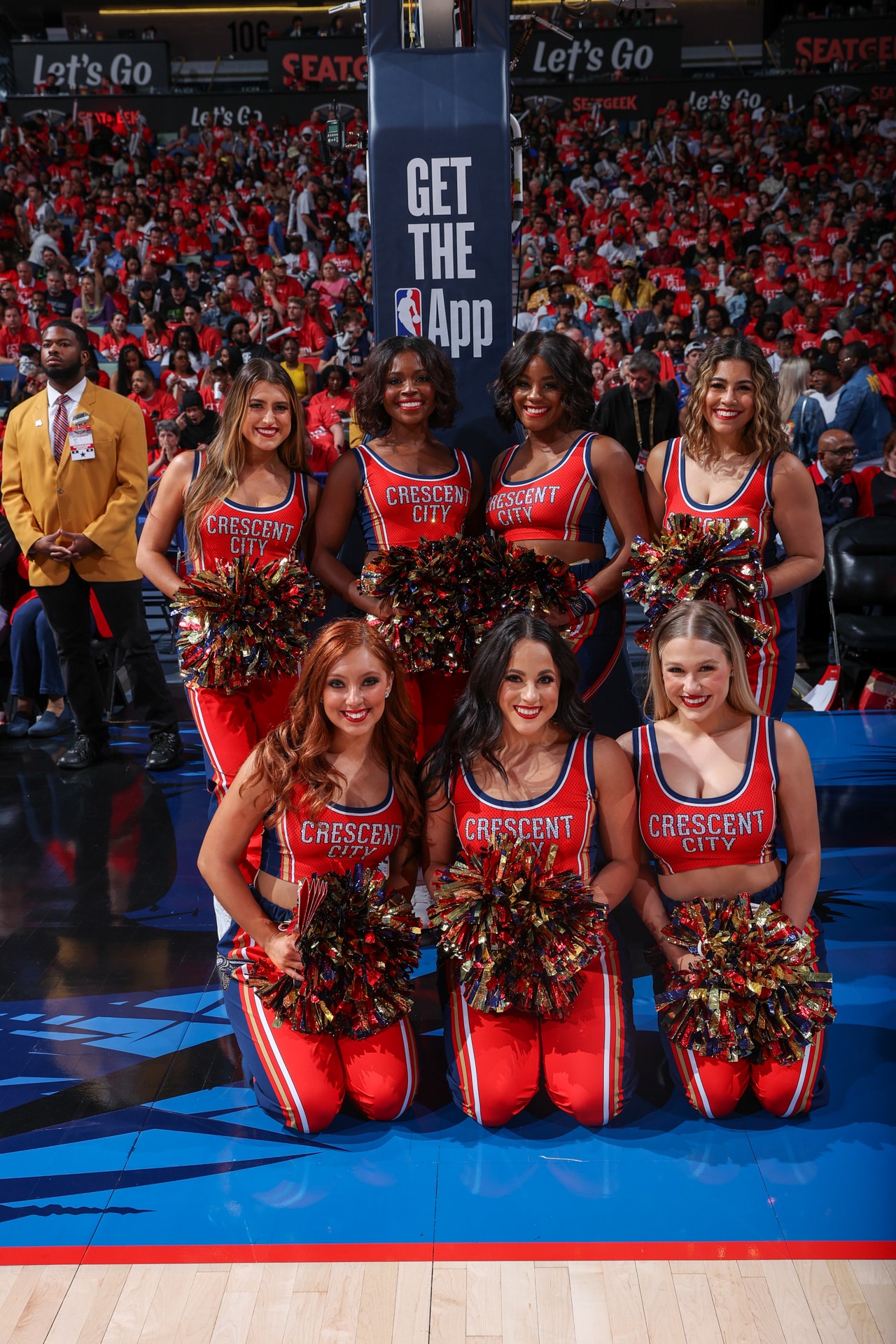 Photos: Pelicans vs. Thunder Game 3 Fans and Entertainment | 2024 NBA Playoffs | New Orleans ...