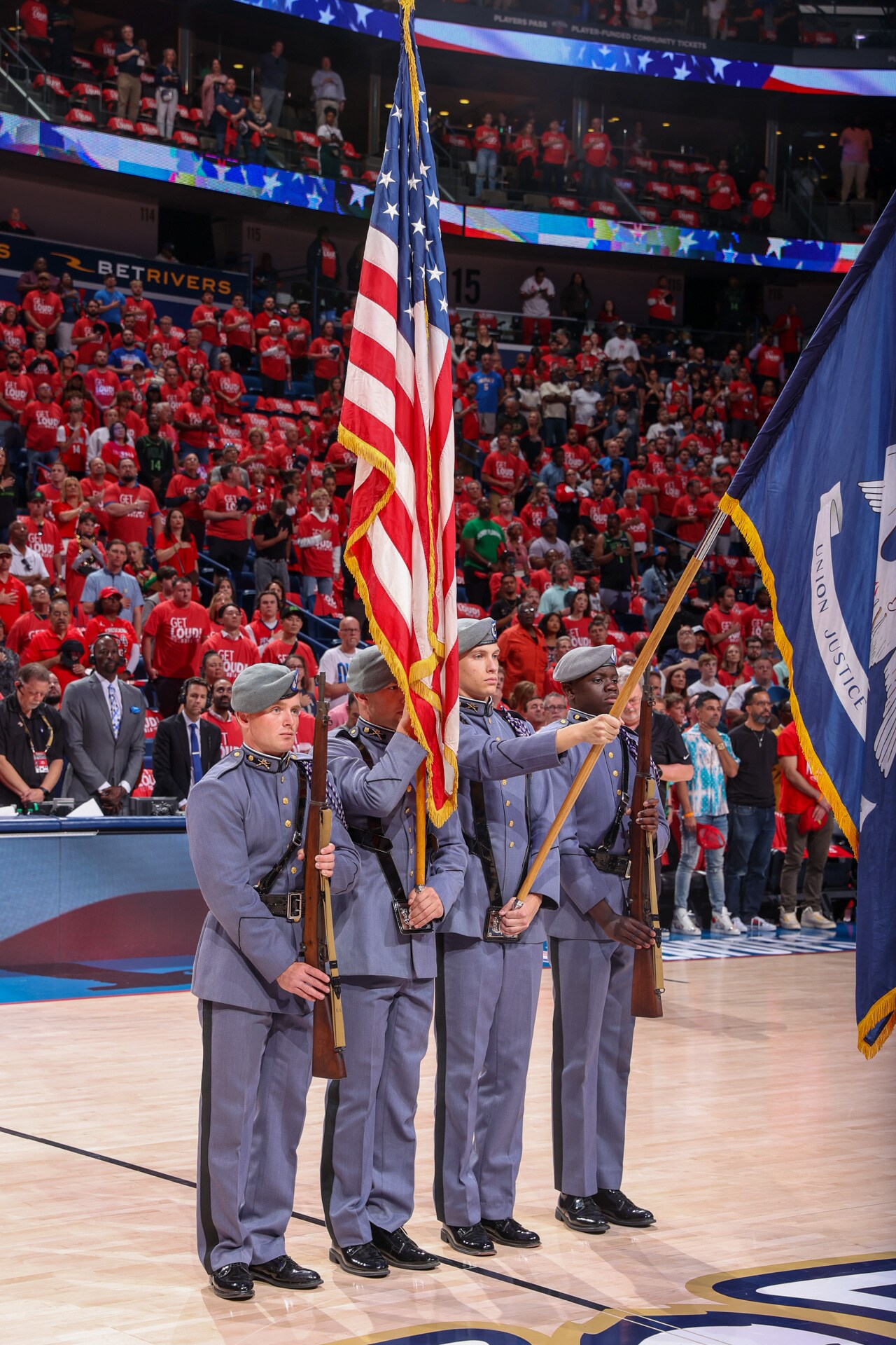 Photos: Pelicans vs. Thunder Game 3 Fans and Entertainment | 2024 NBA Playoffs Photo Gallery ...