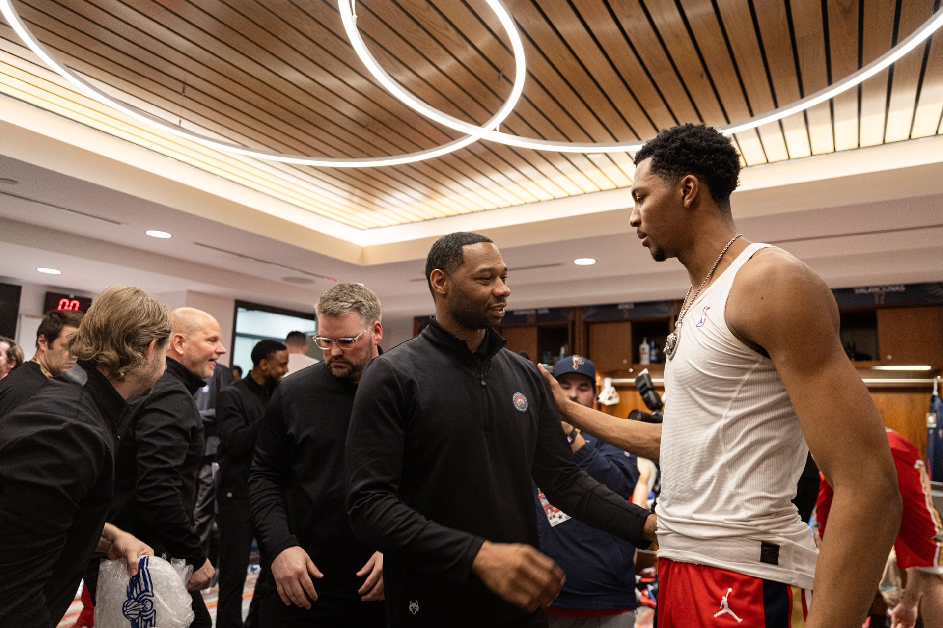 Photos: Pelicans vs. Kings NBA Play-In Tournament | Locker Room ...