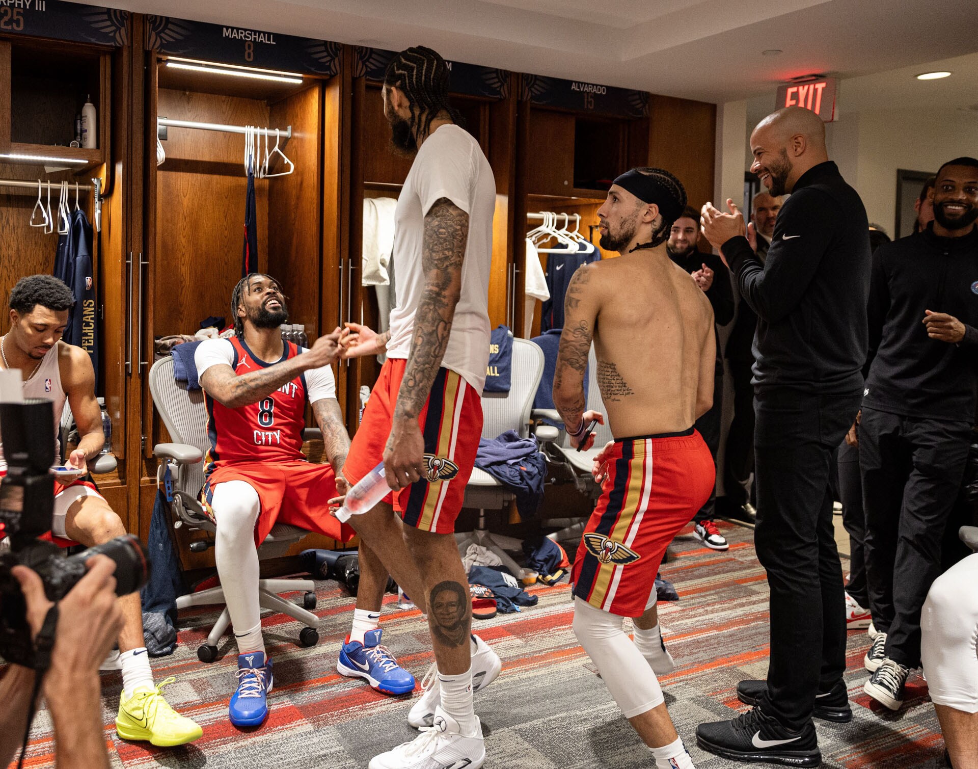Photos: Pelicans vs. Kings NBA Play-In Tournament | Locker Room ...
