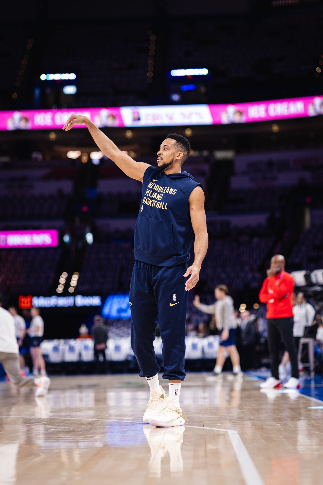Photos: Thunder vs. Pelicans Game 2 Pregame | 2024 NBA Playoffs | New ...