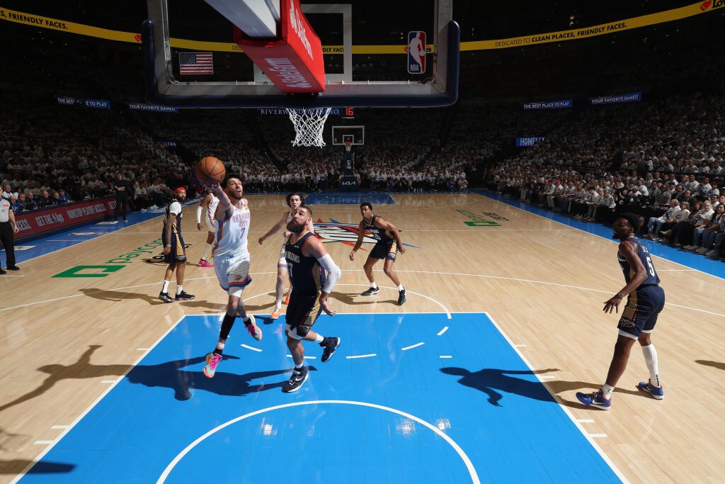 Photos: Thunder vs. Pelicans Game 1 | 2024 NBA Playoffs Photo Gallery ...