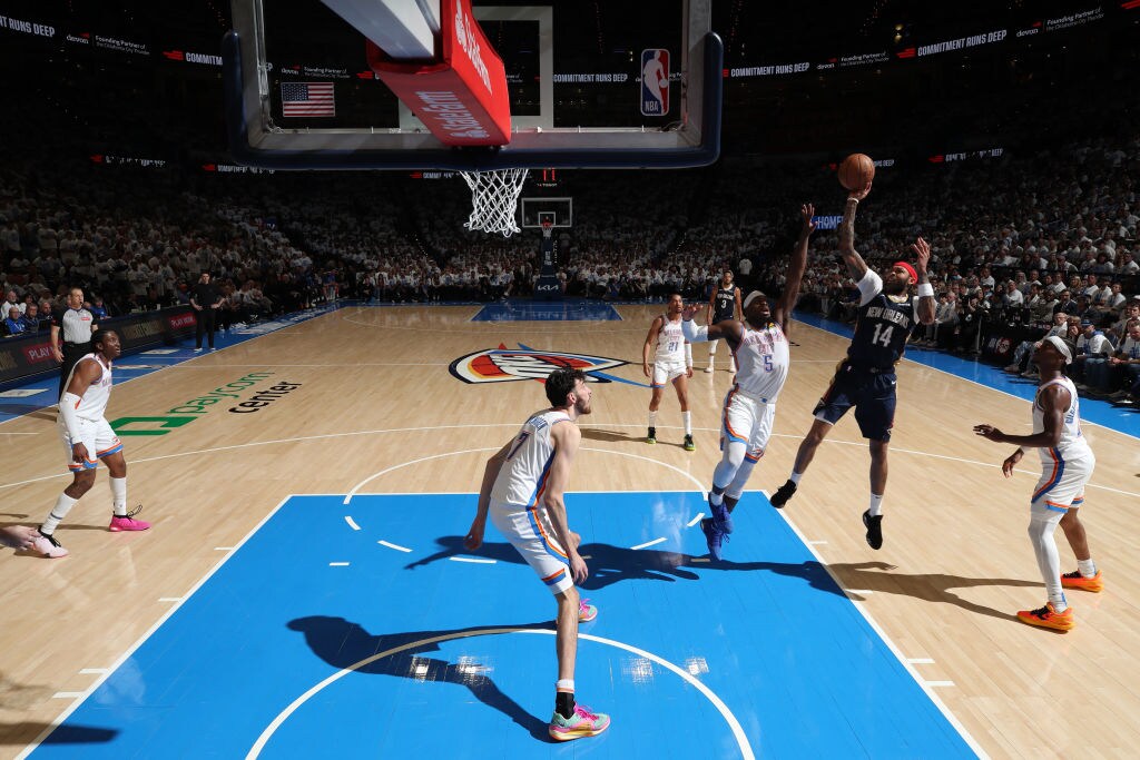 Photos: Thunder vs. Pelicans Game 1 | 2024 NBA Playoffs Photo Gallery ...