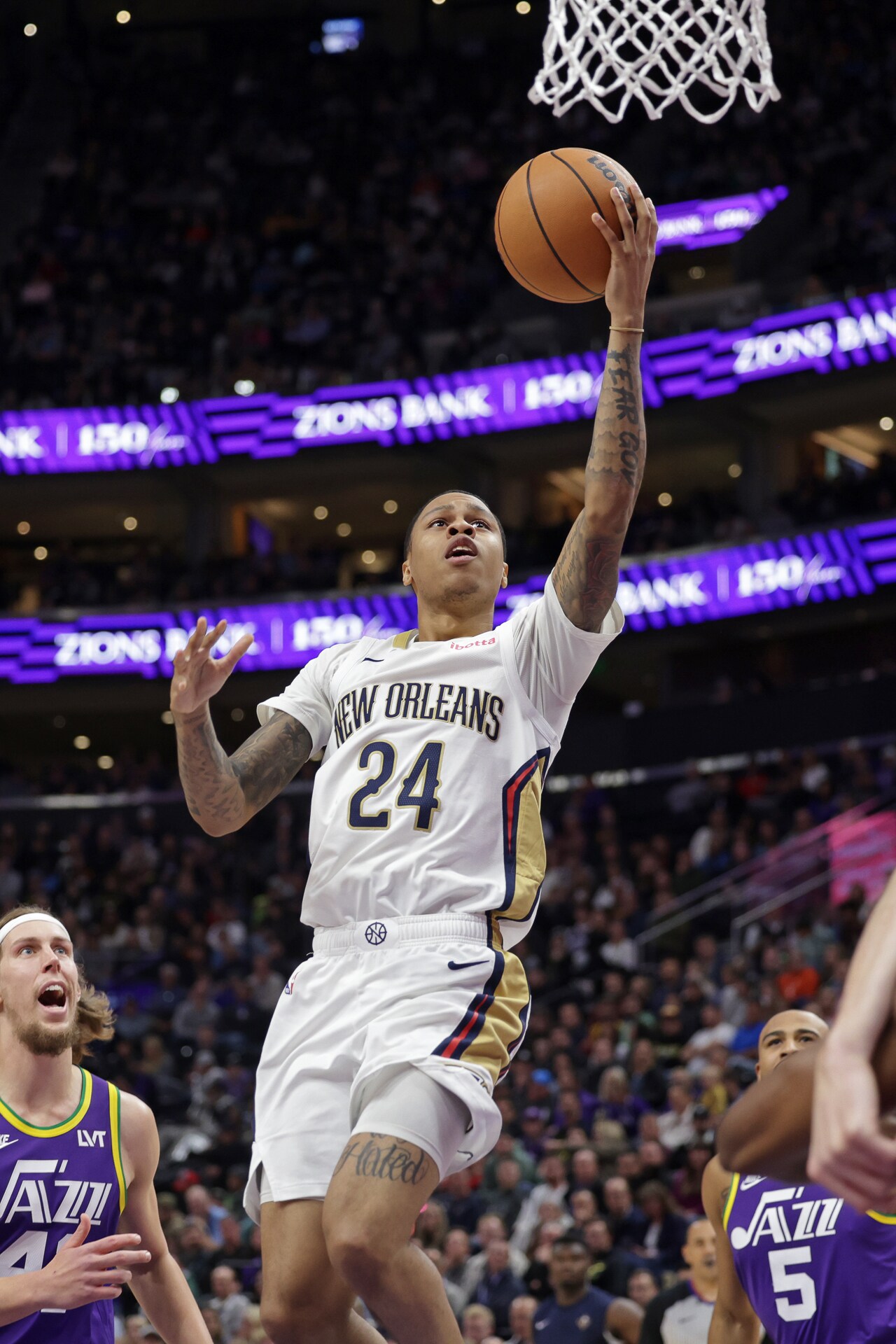 Photos: Jordan Hawkins 2023‑24 Season in Review | New Orleans Pelicans