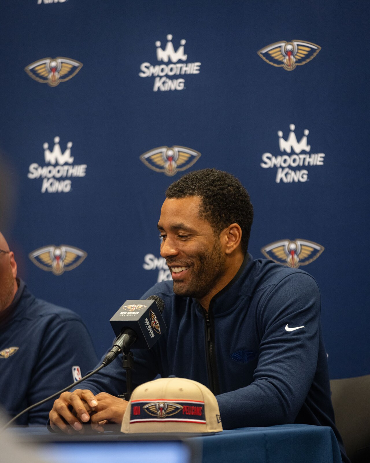 Photos: David Griffin and Bryson Graham post-draft presser after Round ...