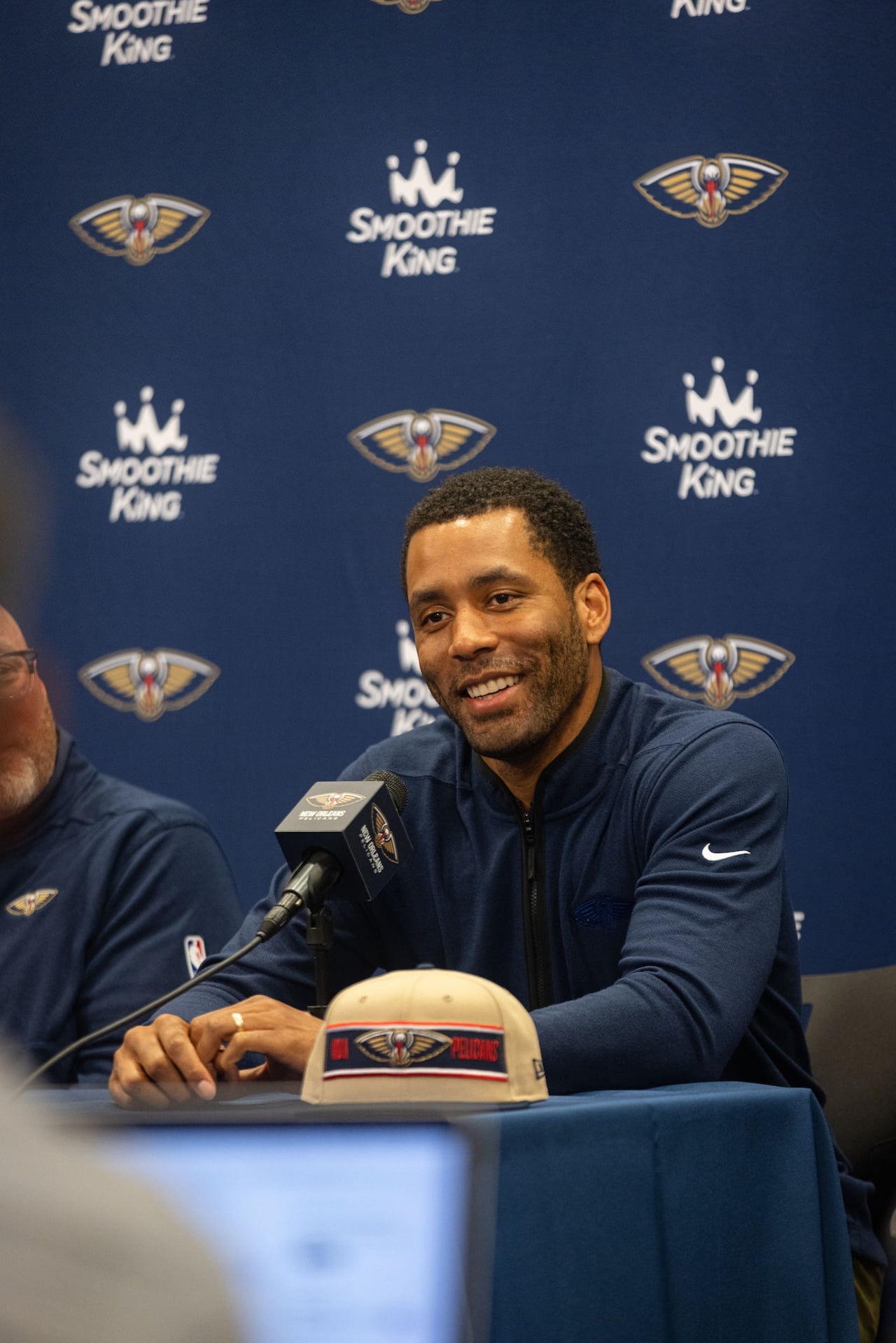 Photos: David Griffin and Bryson Graham post-draft presser after Round ...