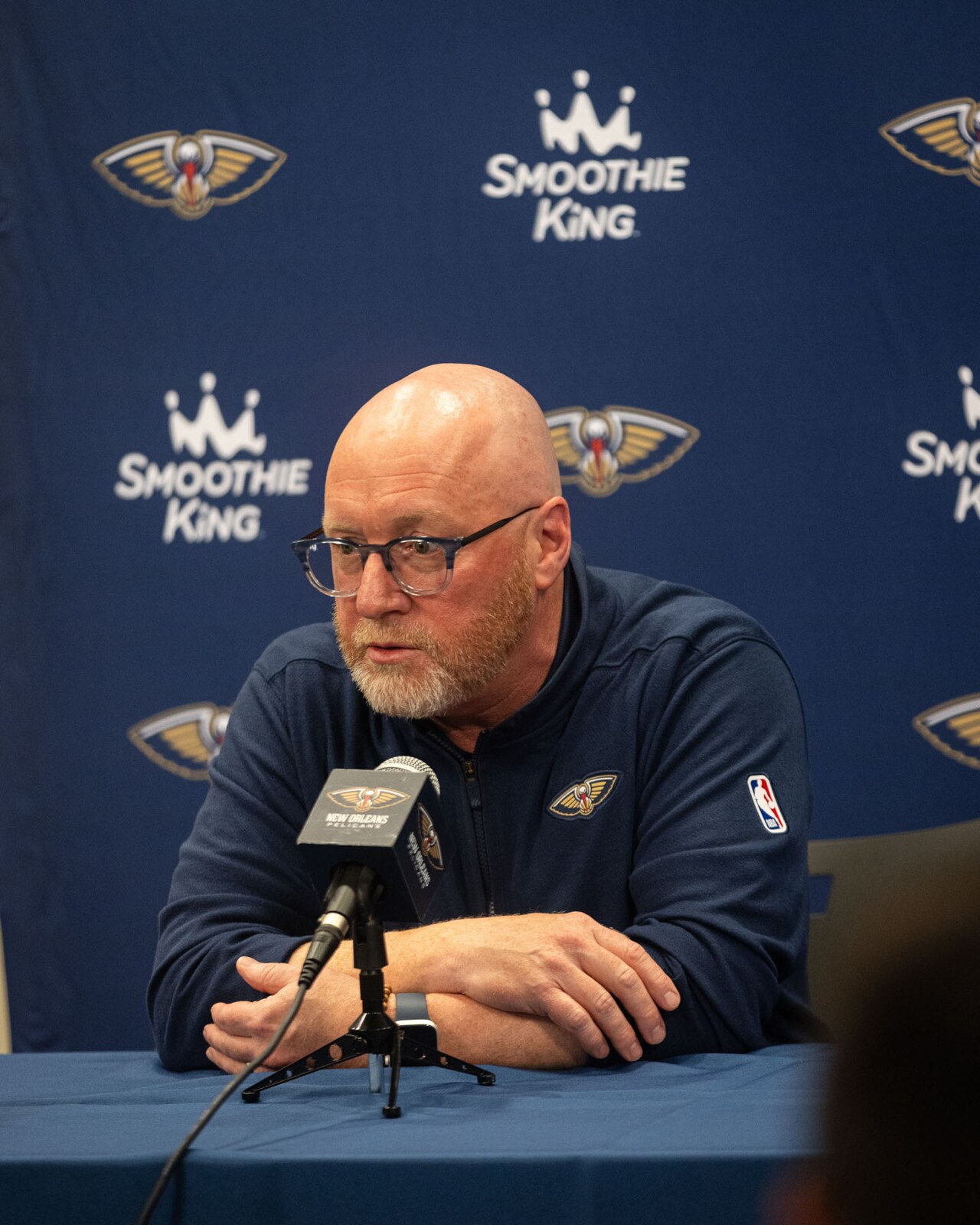 Photos: David Griffin and Bryson Graham post-draft presser after Round ...