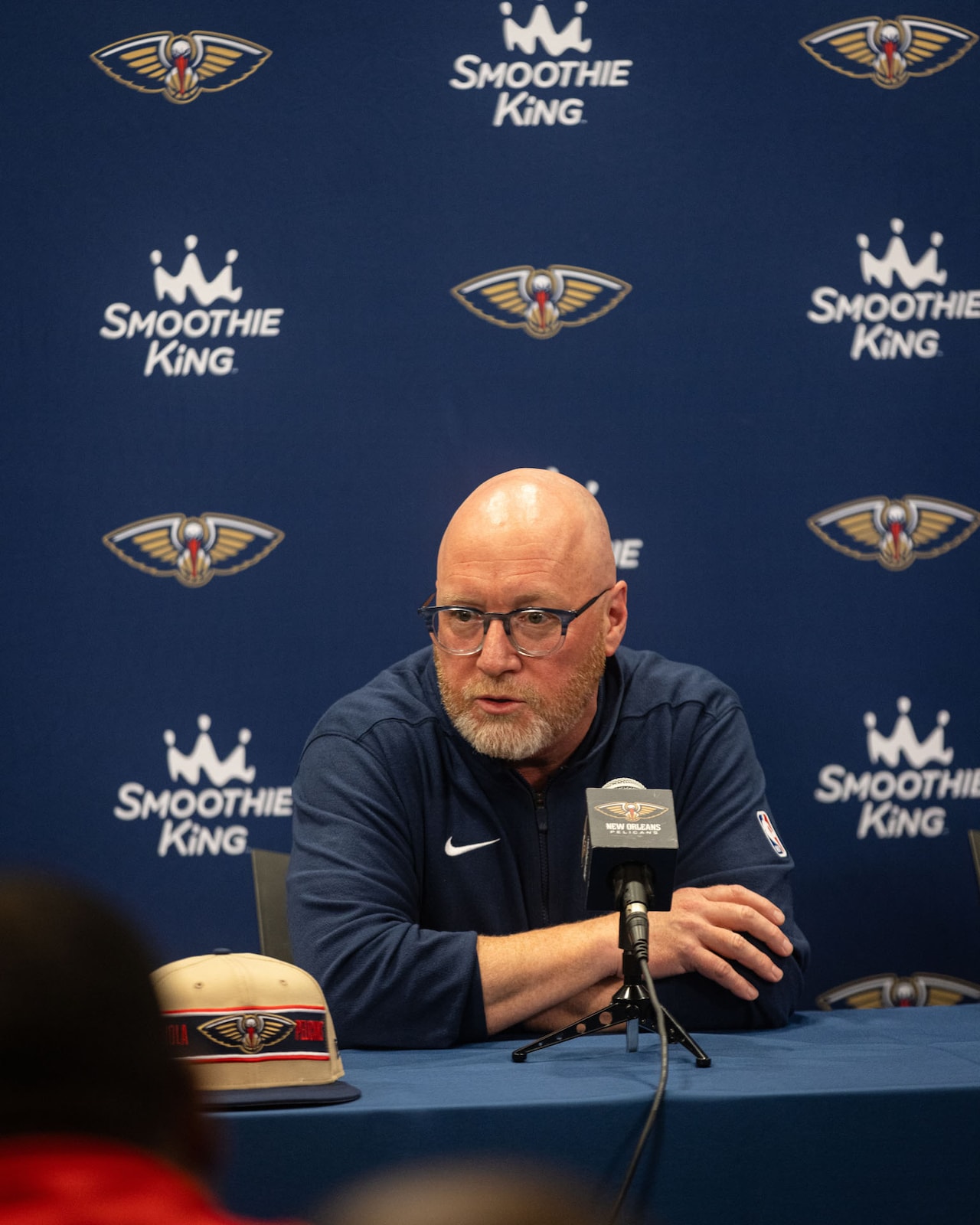 Photos: David Griffin and Bryson Graham post-draft presser after Round ...