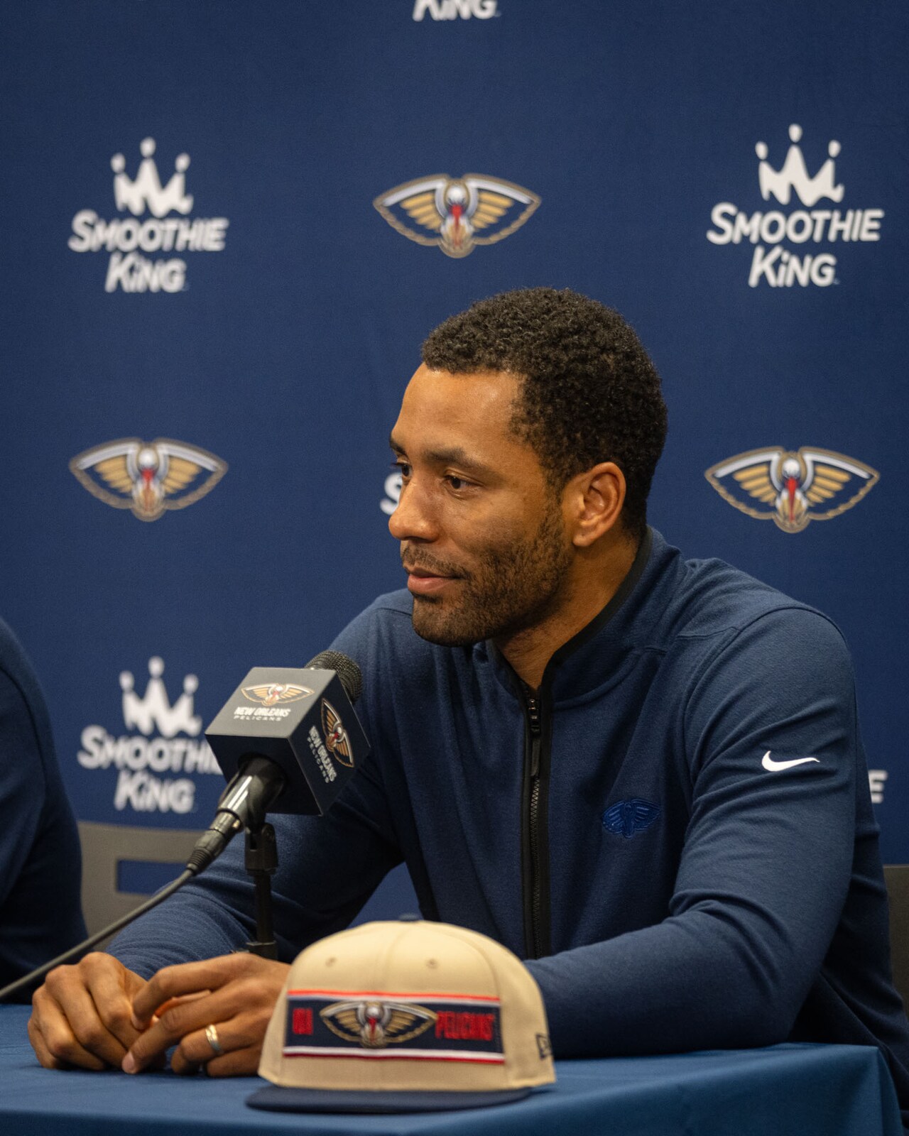 Photos: David Griffin and Bryson Graham post-draft presser after Round ...