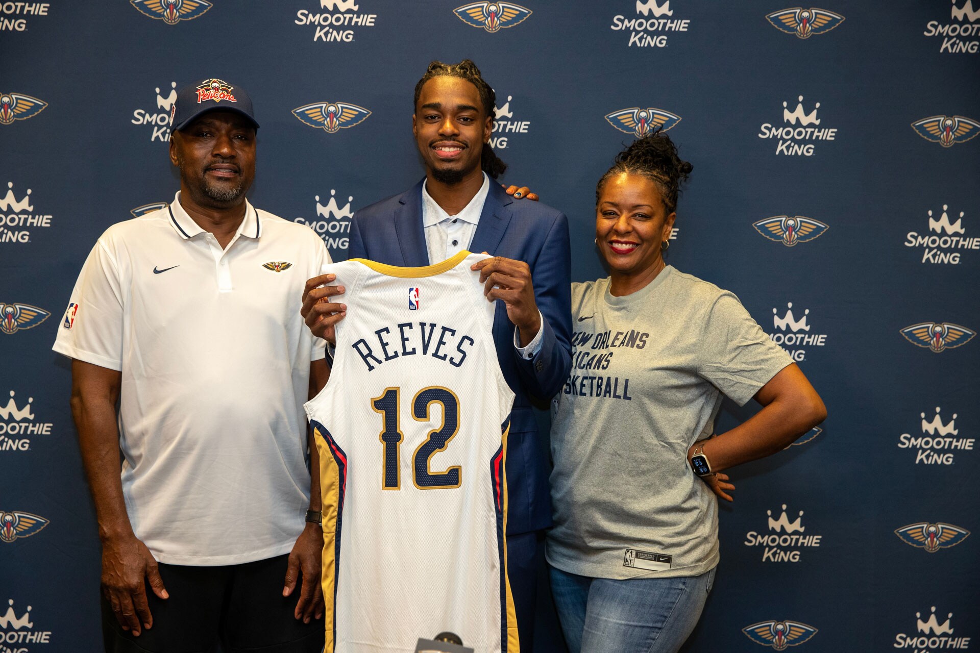 Photos: Yves Missi, Antonio Reeves introductory press conference Photo ...