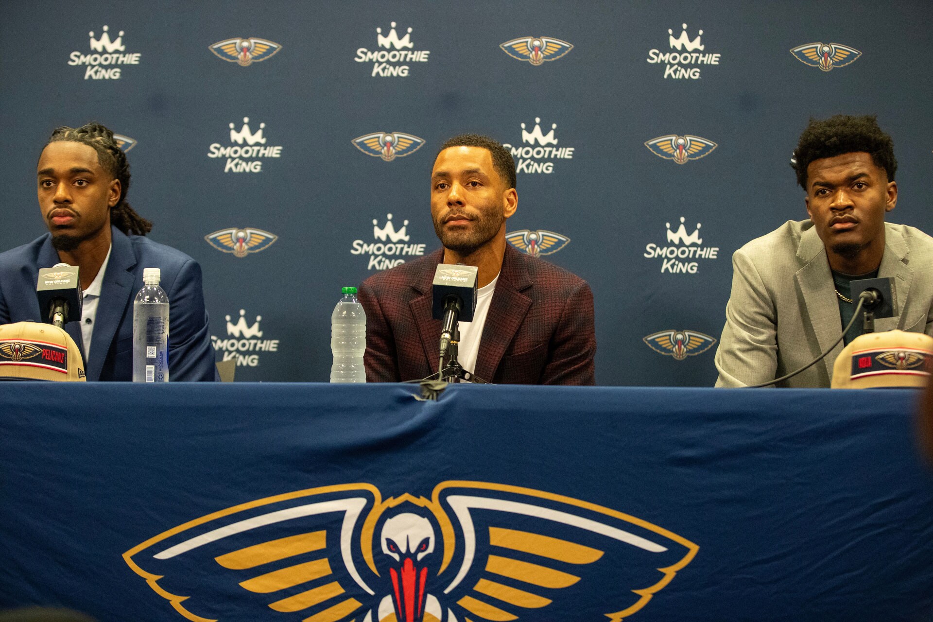 Photos: Yves Missi, Antonio Reeves introductory press conference Photo ...