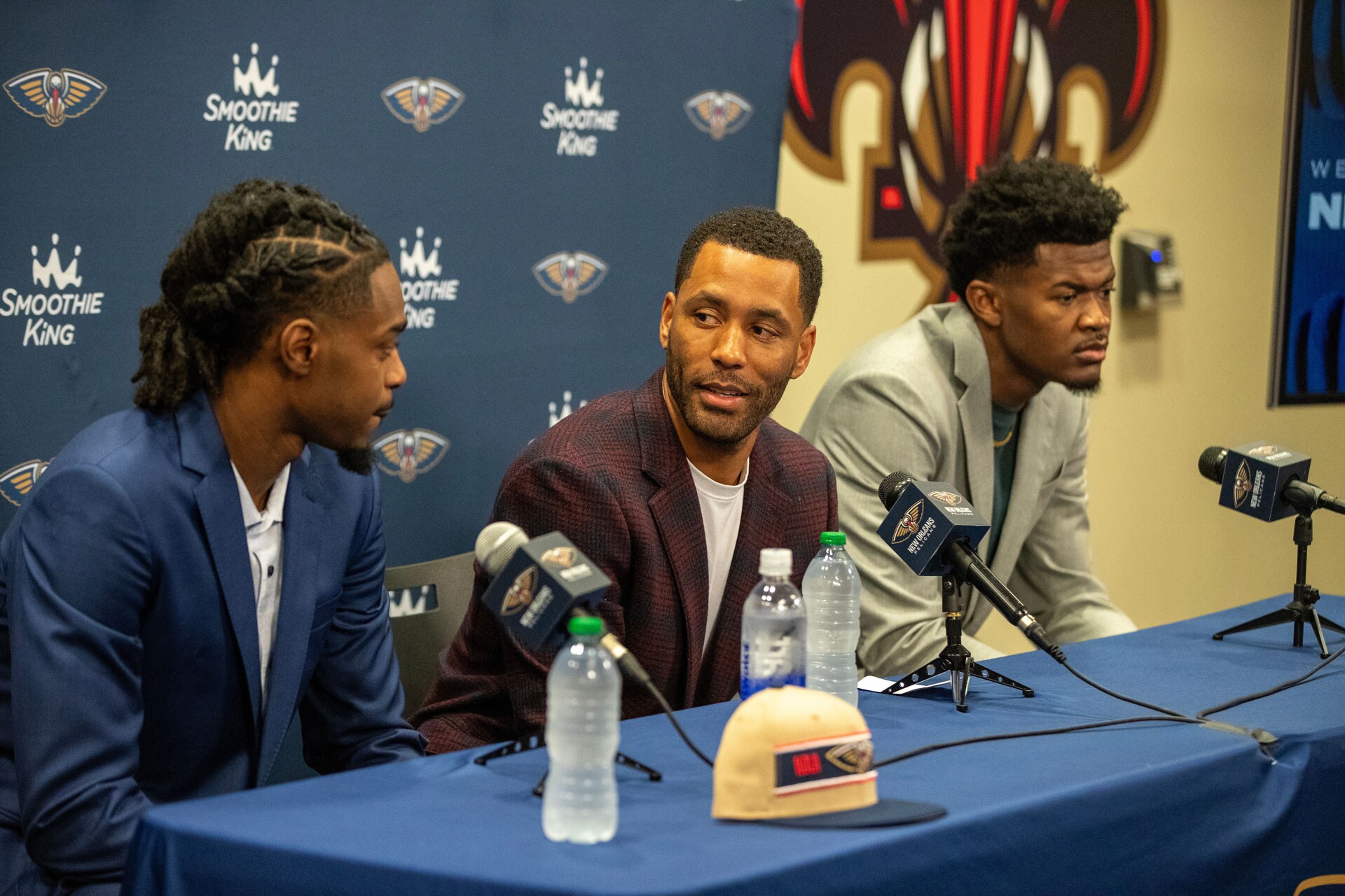 Photos: Yves Missi, Antonio Reeves introductory press conference Photo ...