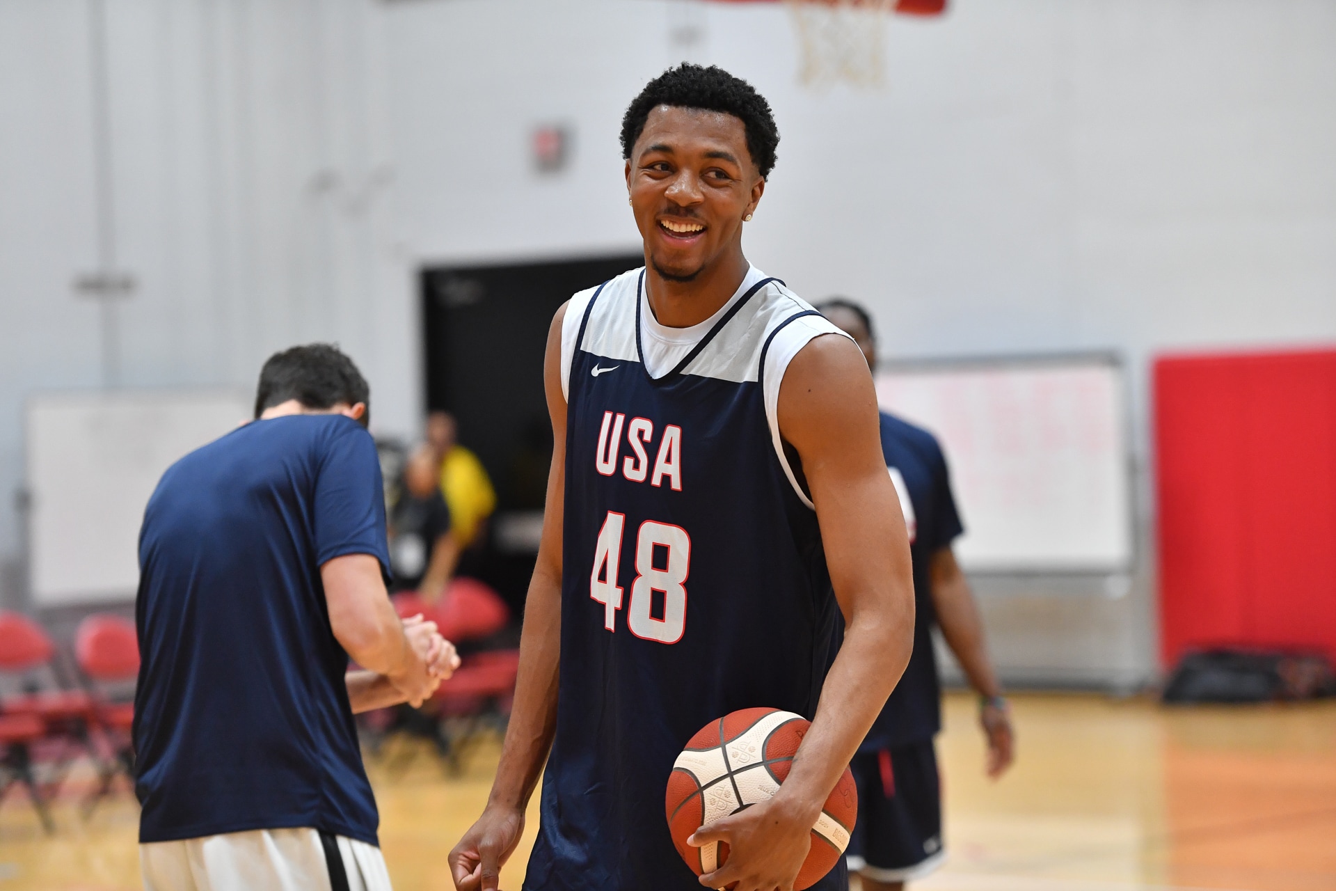Photos: Trey Murphy III practices with Select Team during USA ...