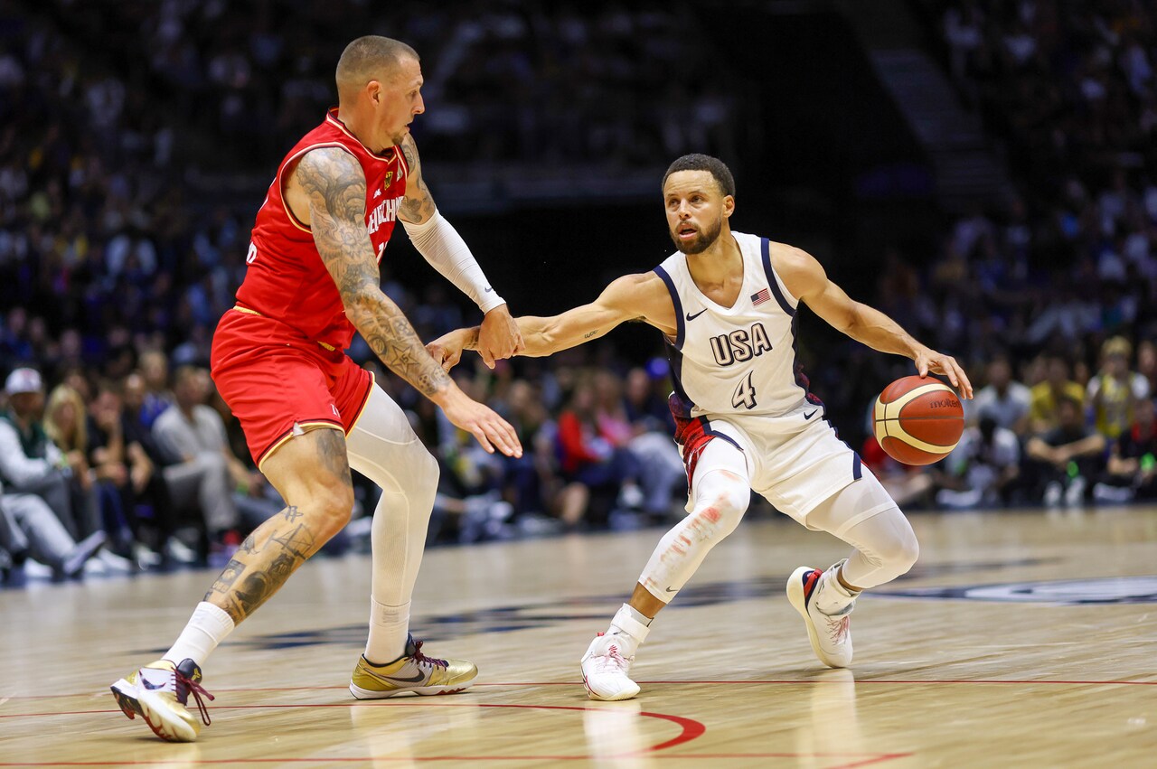 Photos: Daniel Theis with Team Germany in USA Basketball showcase ...
