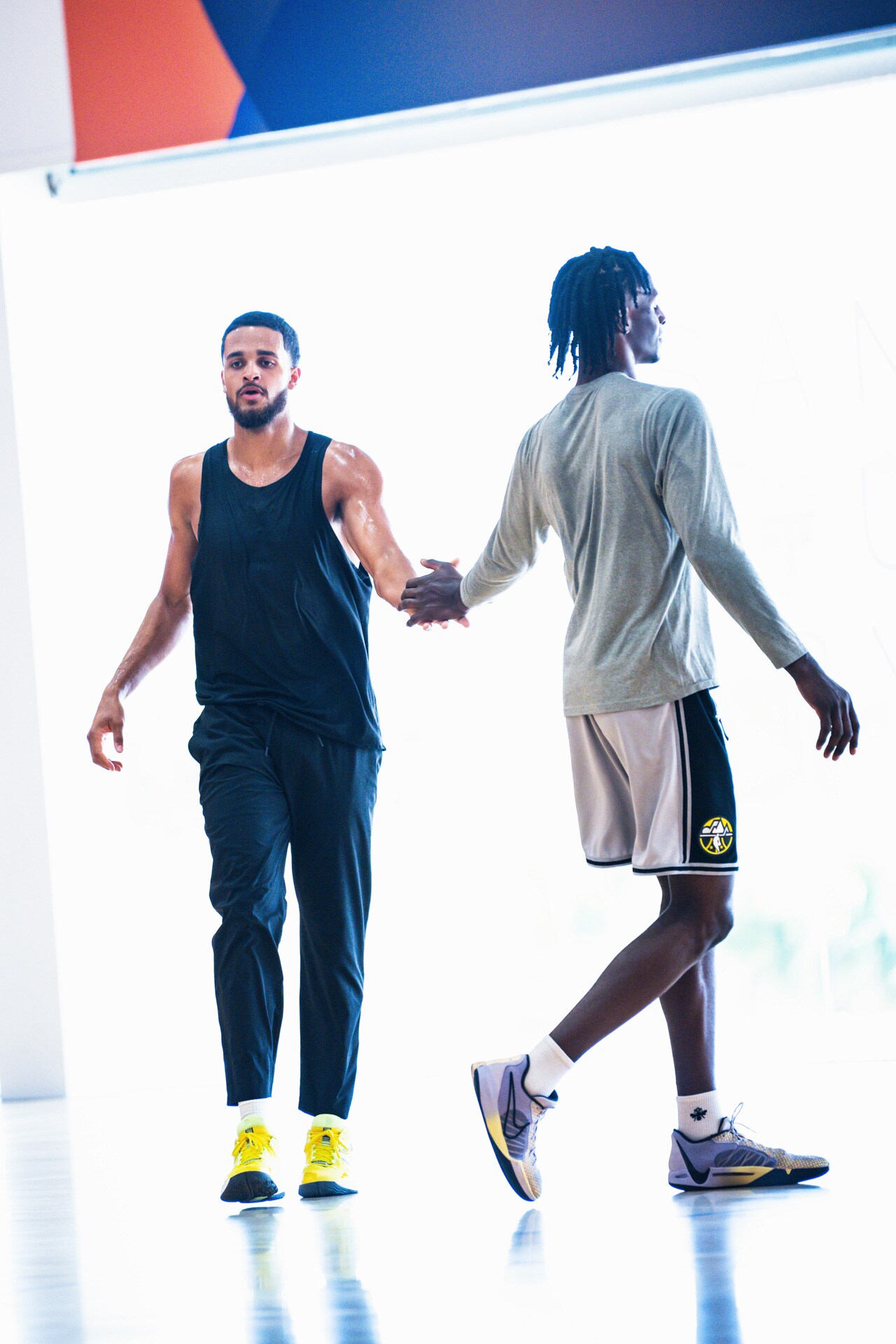 Photos: Jeremiah Robinson-Earl offseason workouts at 2024 NBPA retreat ...