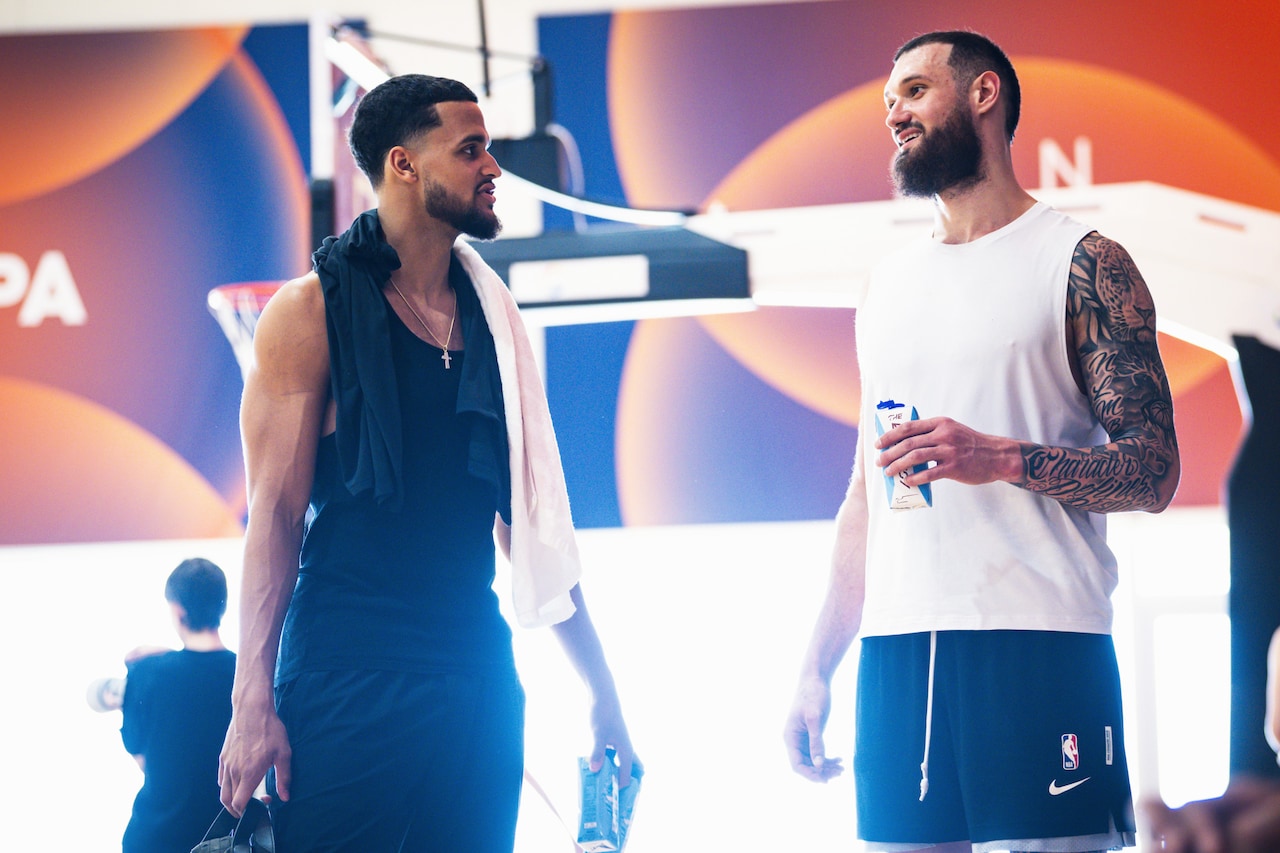 Photos: Jeremiah Robinson-Earl offseason workouts at 2024 NBPA retreat ...