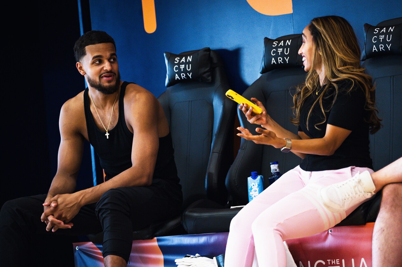 Photos: Jeremiah Robinson-Earl offseason workouts at 2024 NBPA retreat ...