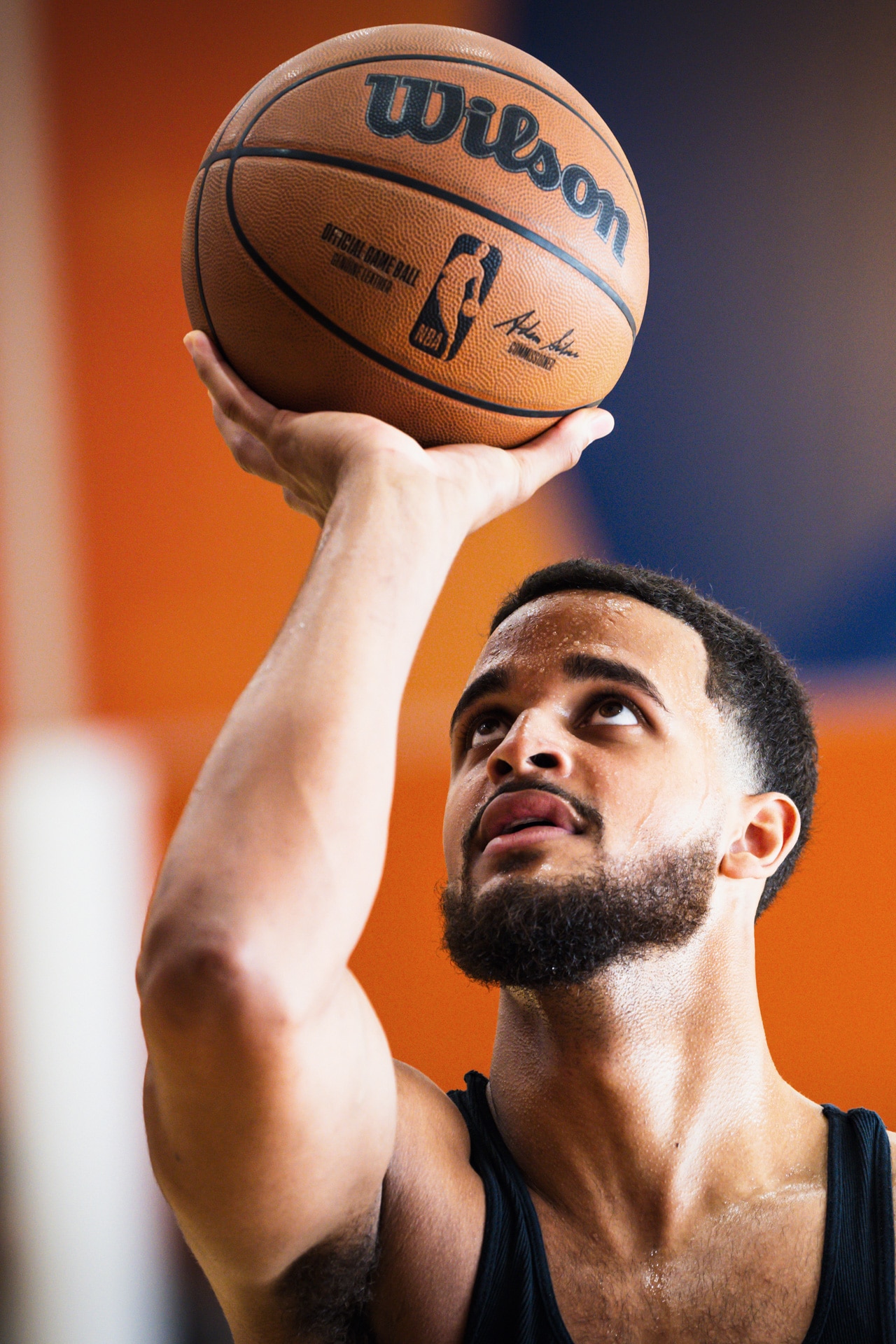 Photos: Jeremiah Robinson-Earl offseason workouts at 2024 NBPA retreat ...