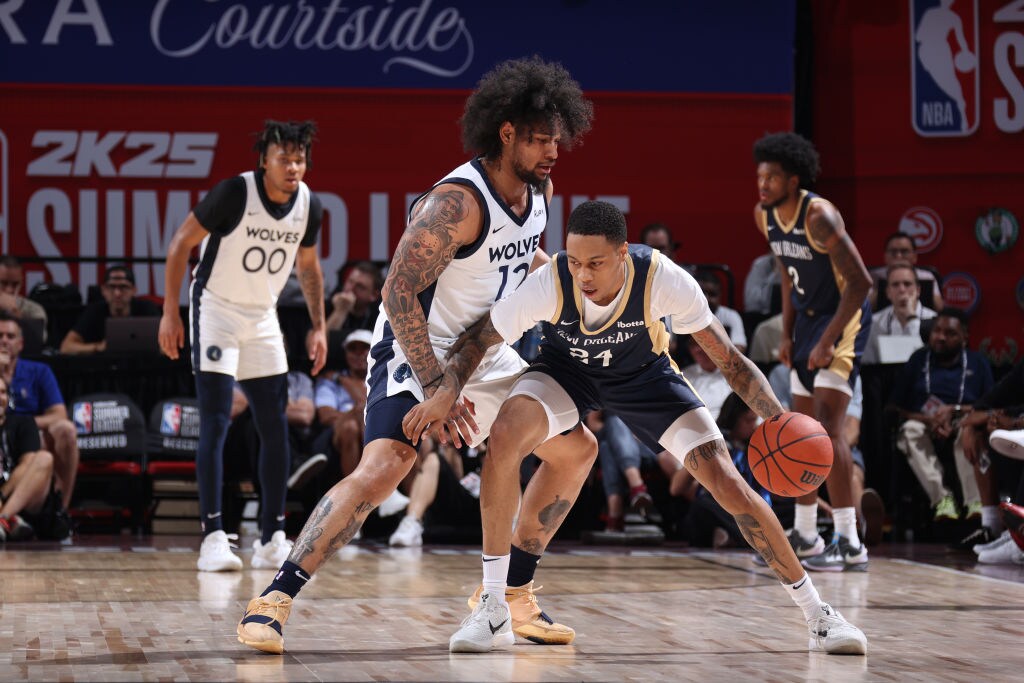 Photos: Pelicans vs. Timberwolves | 2024 NBA Summer League Photo Gallery | NBA.com