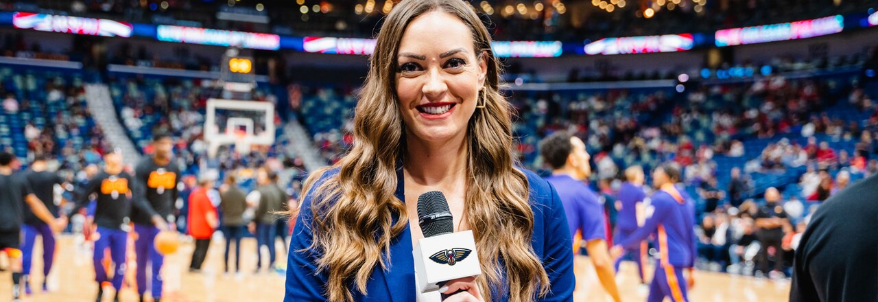 Erin Summers - Pelicans Radio Sideline Reporter / Studio Host