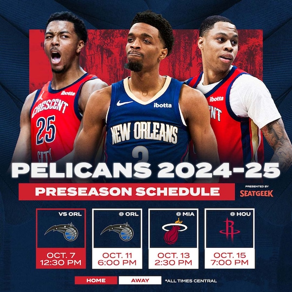 Pelicans announce Training Camp information | New Orleans Pelicans
